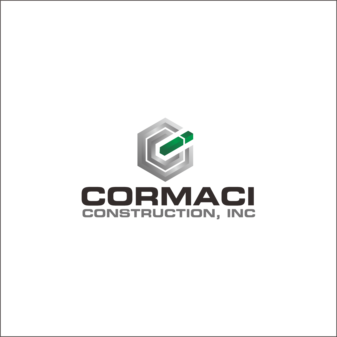 Serious, Modern, Commercial Construction - General Contracting Logo ...