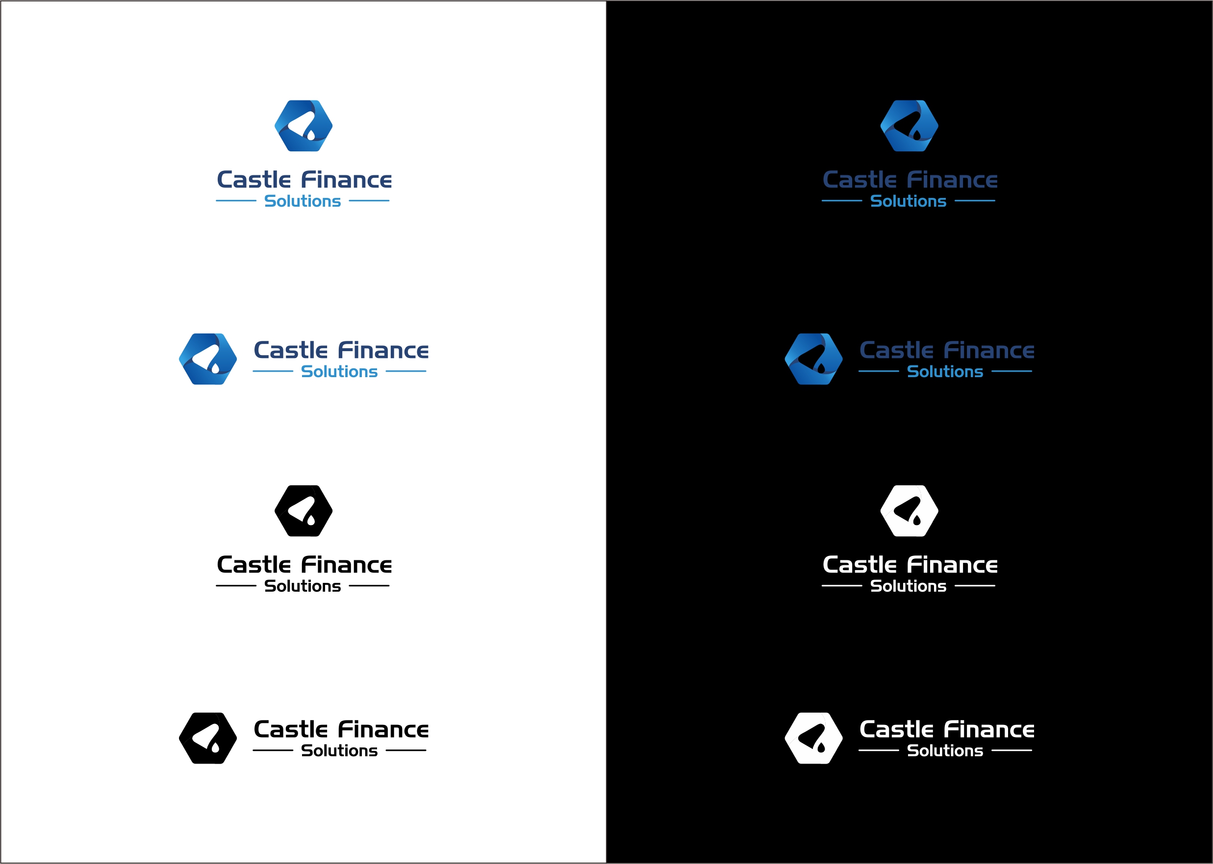 Logo Design for Castle Finance Solutions by Student_art | Design #29918265