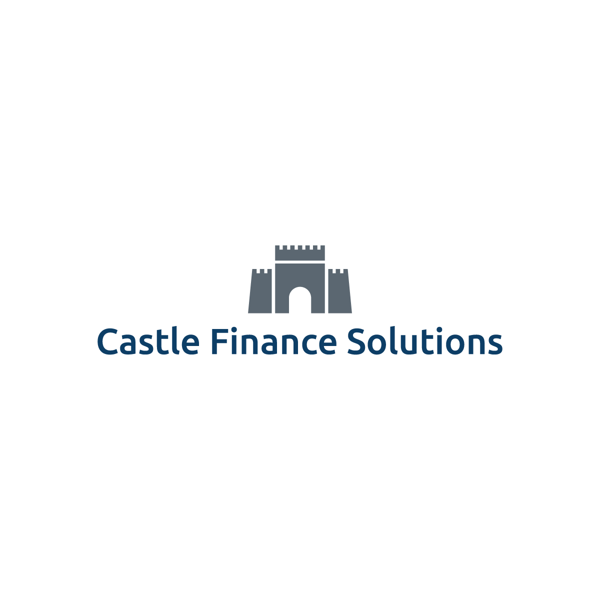 Logo Design for Castle Finance Solutions by METHODEMAN | Design #29897704