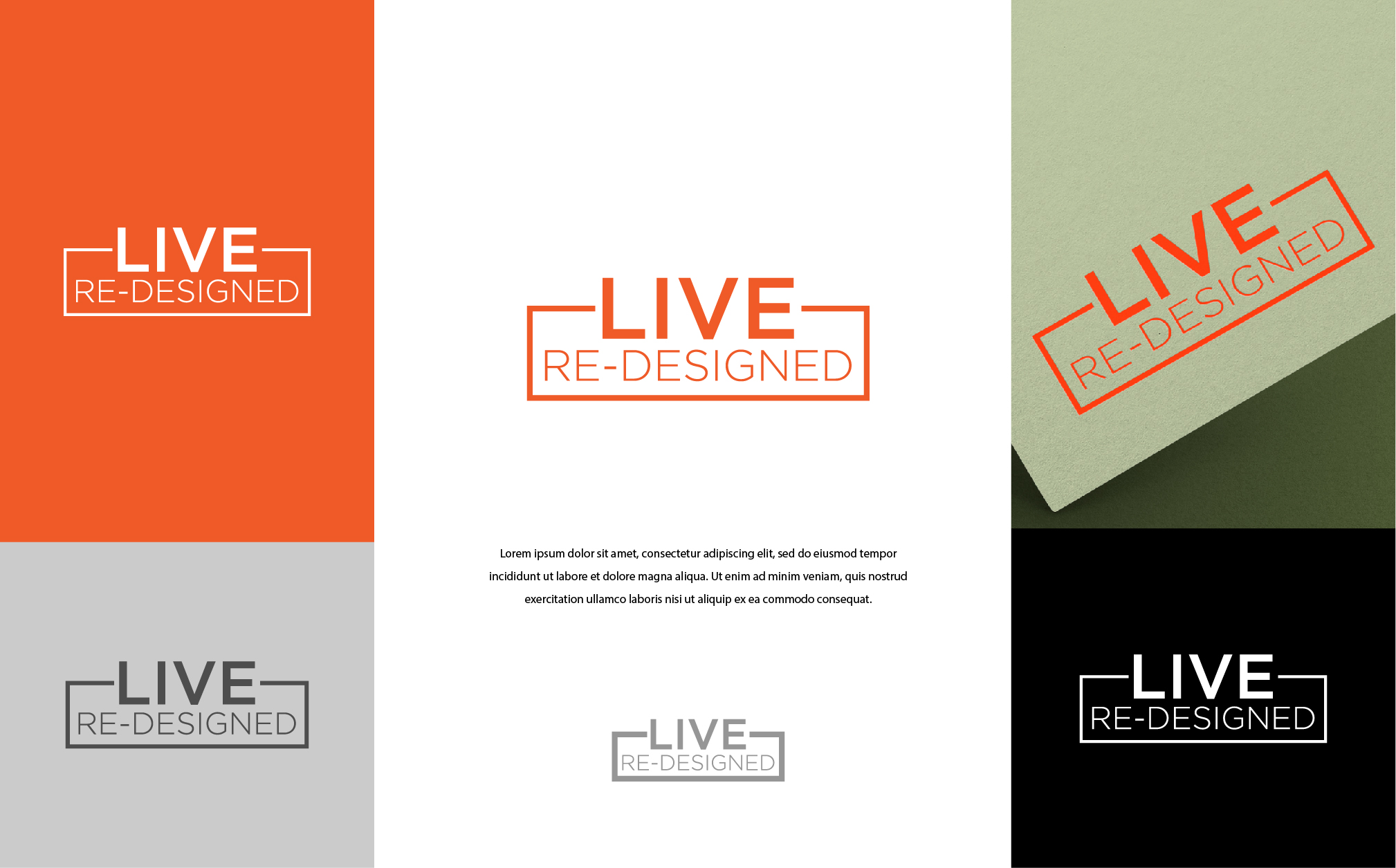 Logo Design for Live Re-Designed by victipedia | Design #29889519