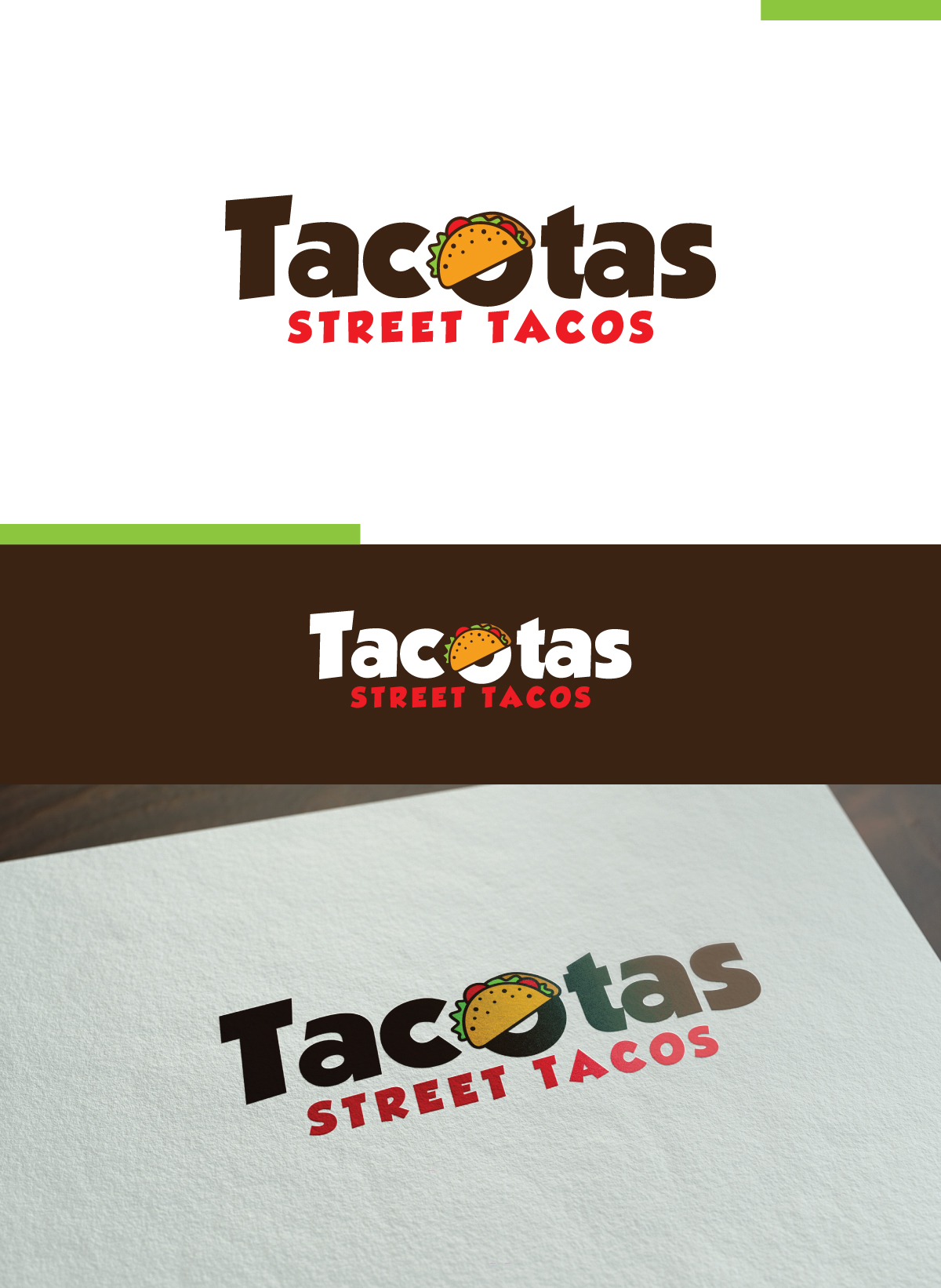 Elegant, Playful, tacos, restaurant, mexican food Logo Design for ...