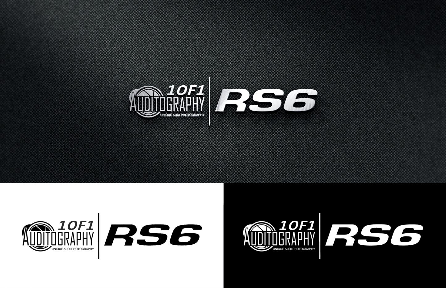 Personable, Masculine, Cars Logo Design for Auditography - RS6 - 1of1 ...