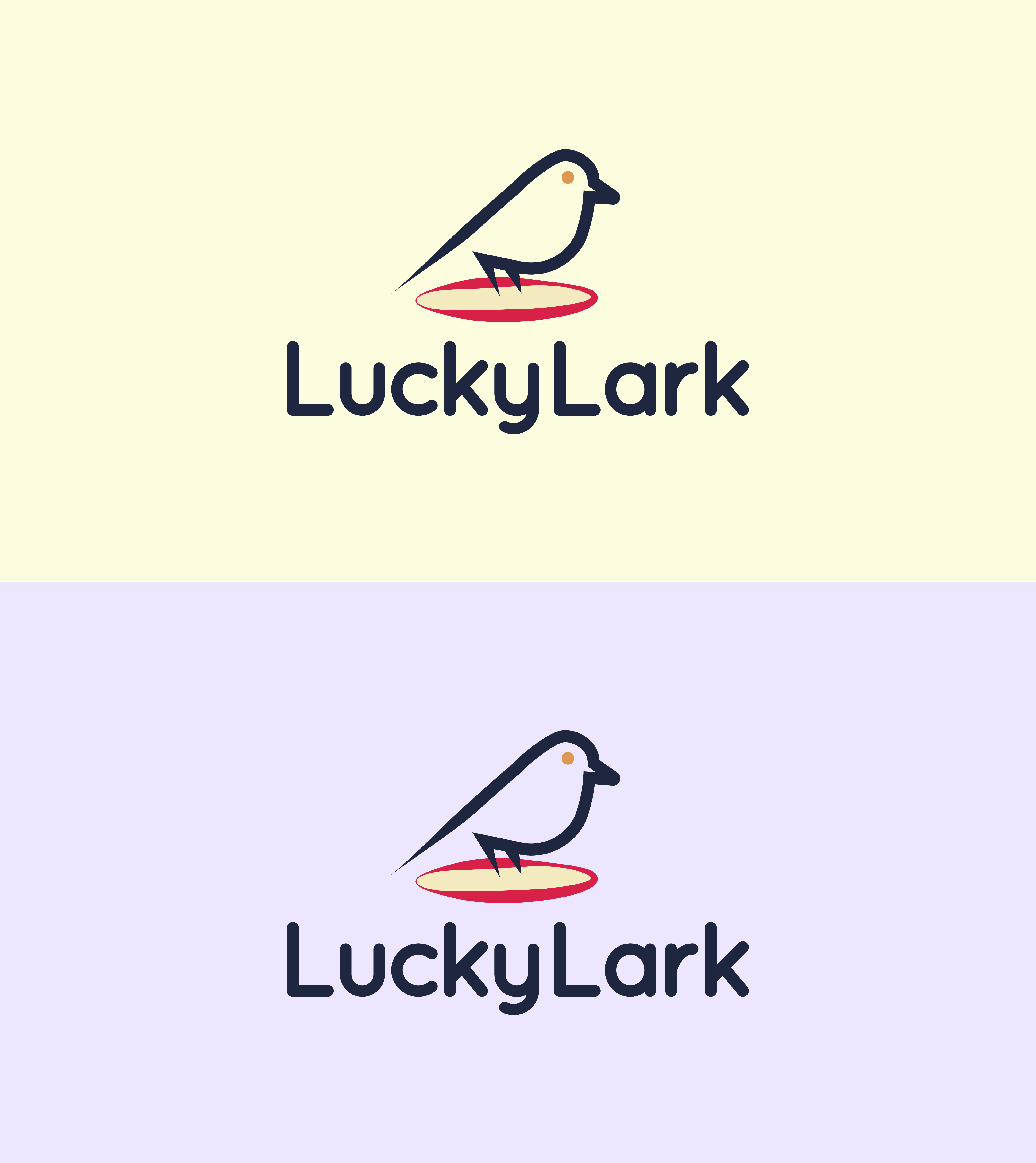 Modern, Bold, Communication and Media Logo Design for Lucky Lark by ...