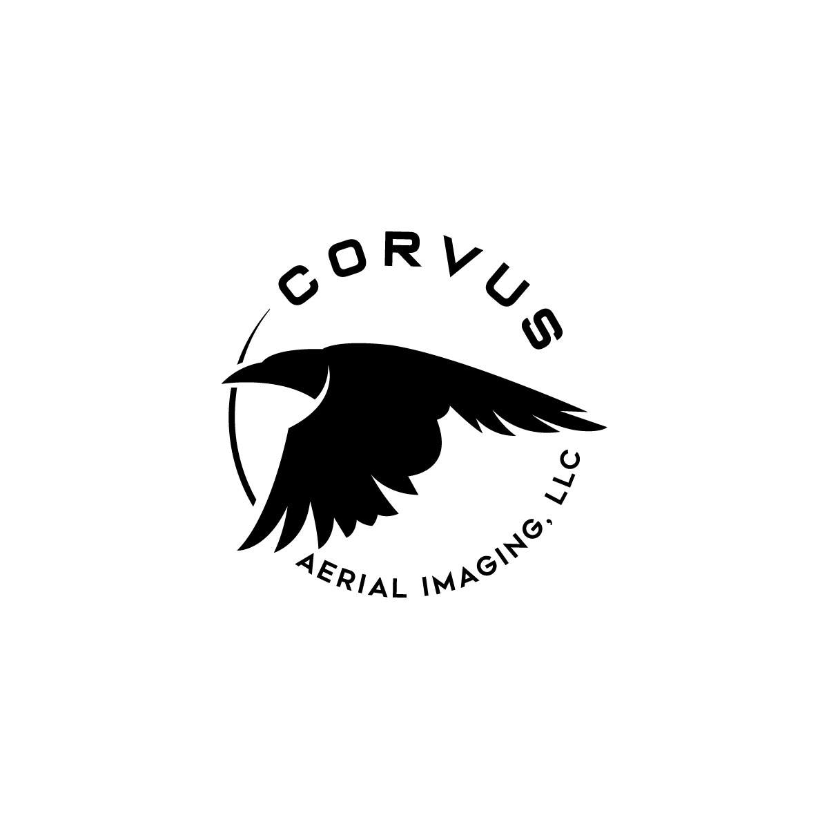 Serious, Modern, Drone-based aerial imaging. Logo Design for Corvus ...