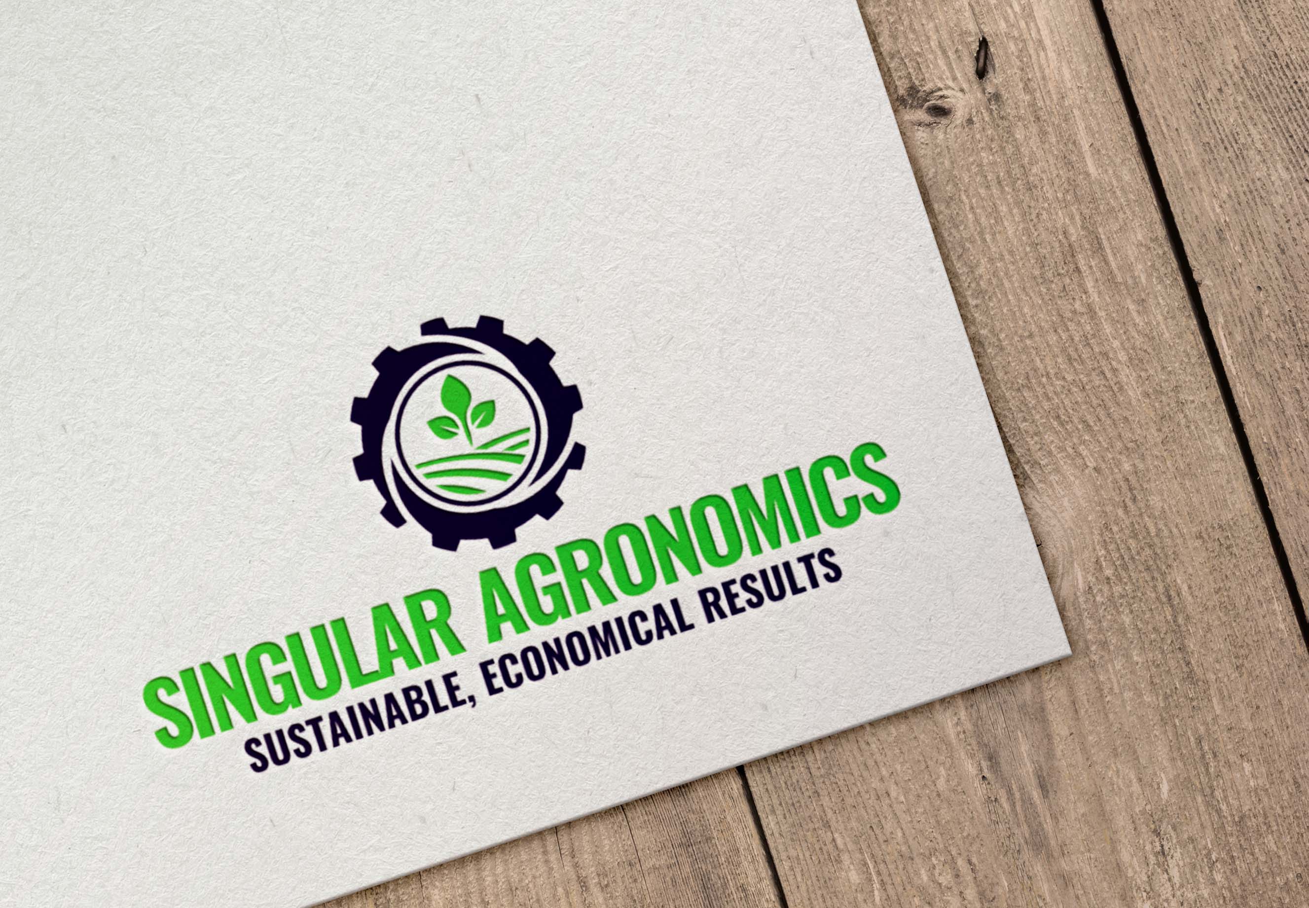 Masculine, Bold, Agriculture Logo Design for Singular Agronomics ...