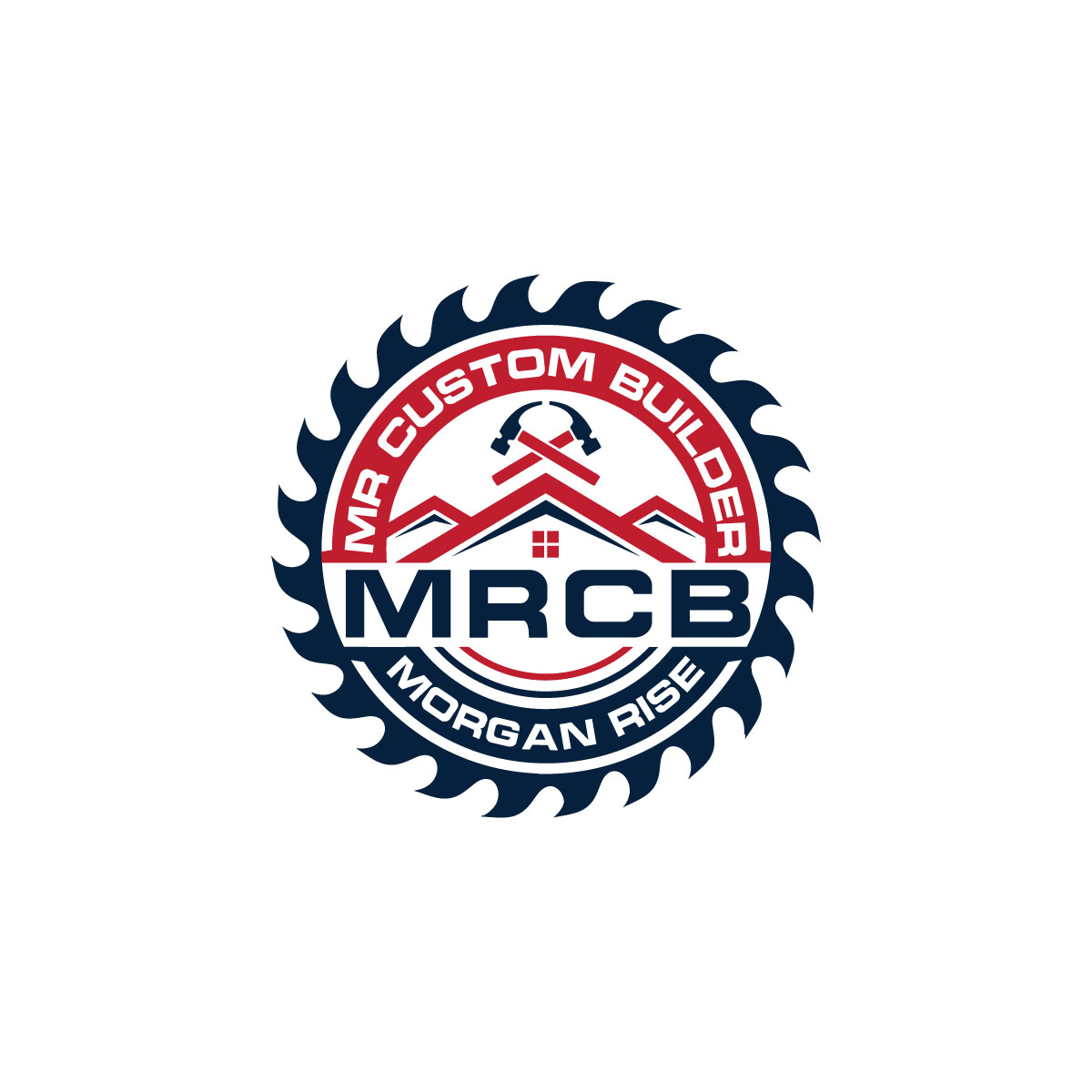 Upmarket, Serious, construction Logo Design for MR CUSTOM BUILDER, MRCB, ... by MD ROKON UDDIN ...