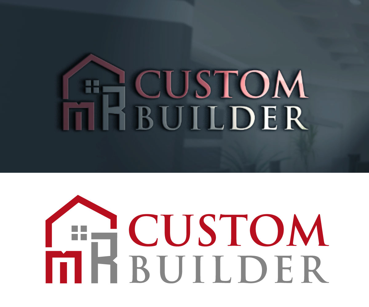 Upmarket, Serious, construction Logo Design for MR CUSTOM BUILDER, MRCB ...