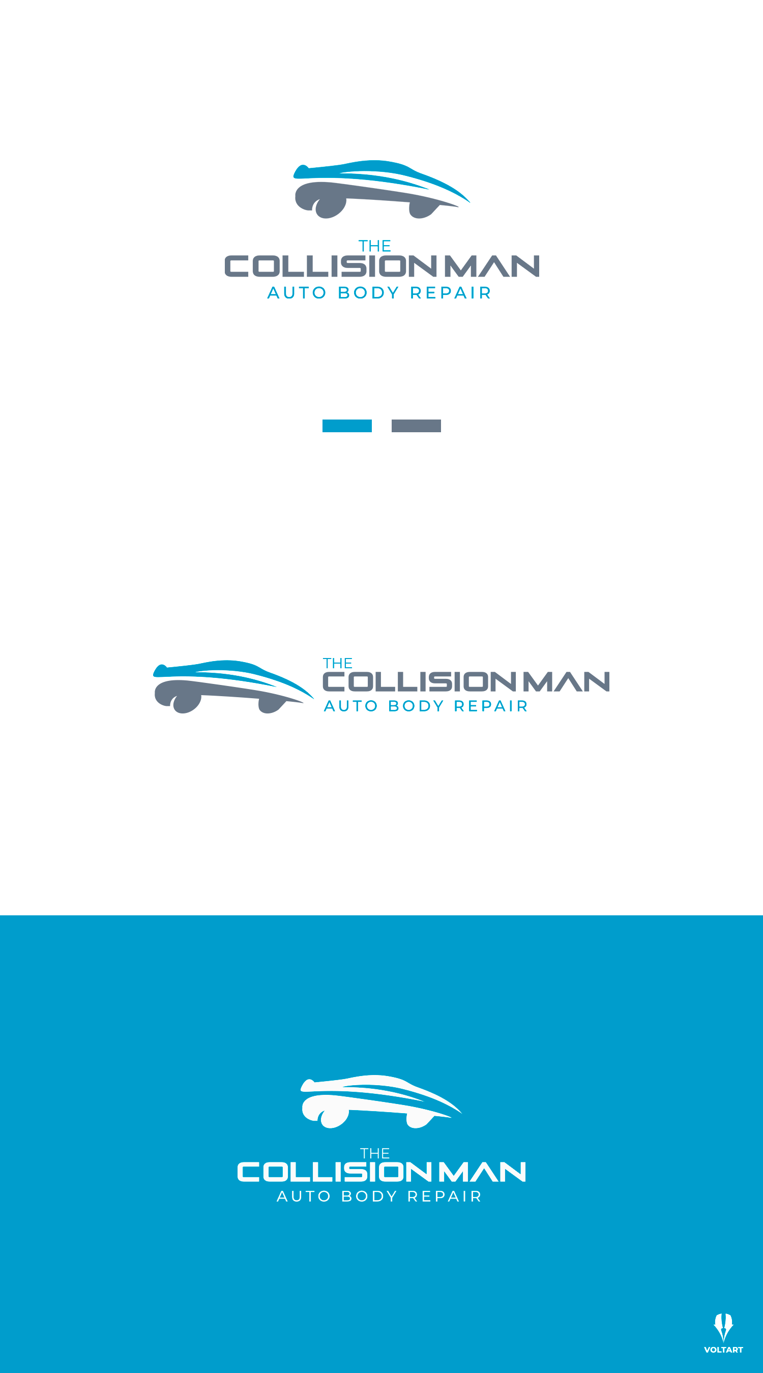 Elegant, Playful Logo Design for The Collision Man - Auto body Repair ...