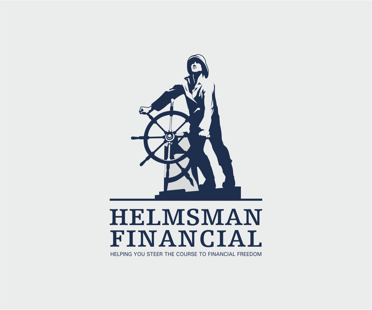 Conservative, Bold, Financial Services Logo Design for Helmsman Financial - Helping you steer ...