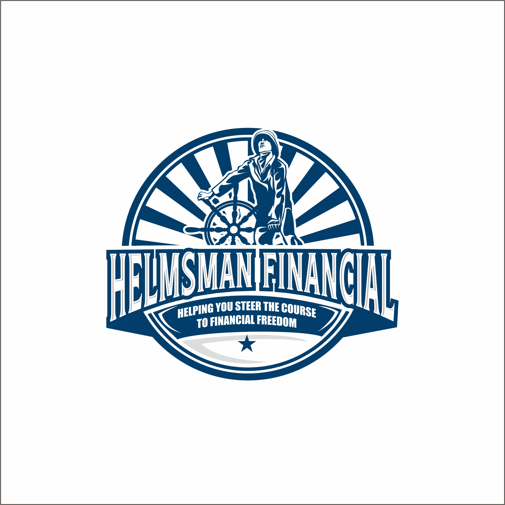 Conservative, Bold, Financial Services Logo Design for Helmsman ...