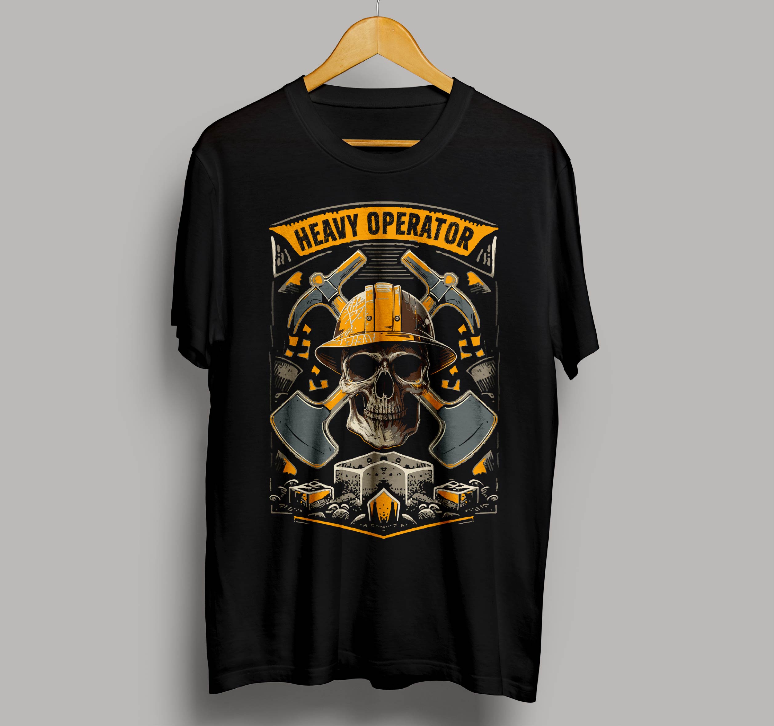 Serious, Professional, Mining, Construction T-shirt Design for Heavy ...