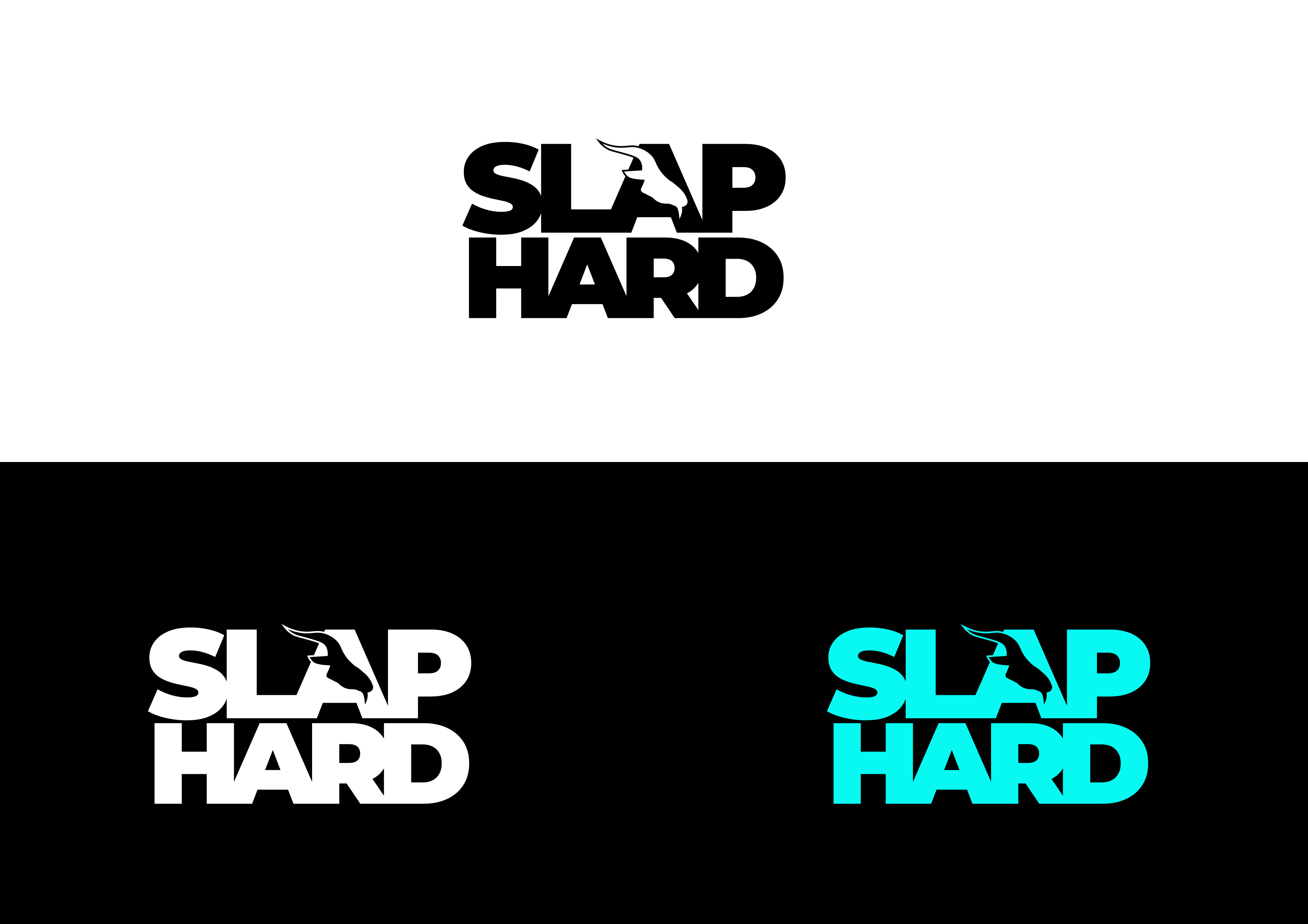Bold, Serious, Clothing brand Logo Design for SLAP HARD by XP Studio ...