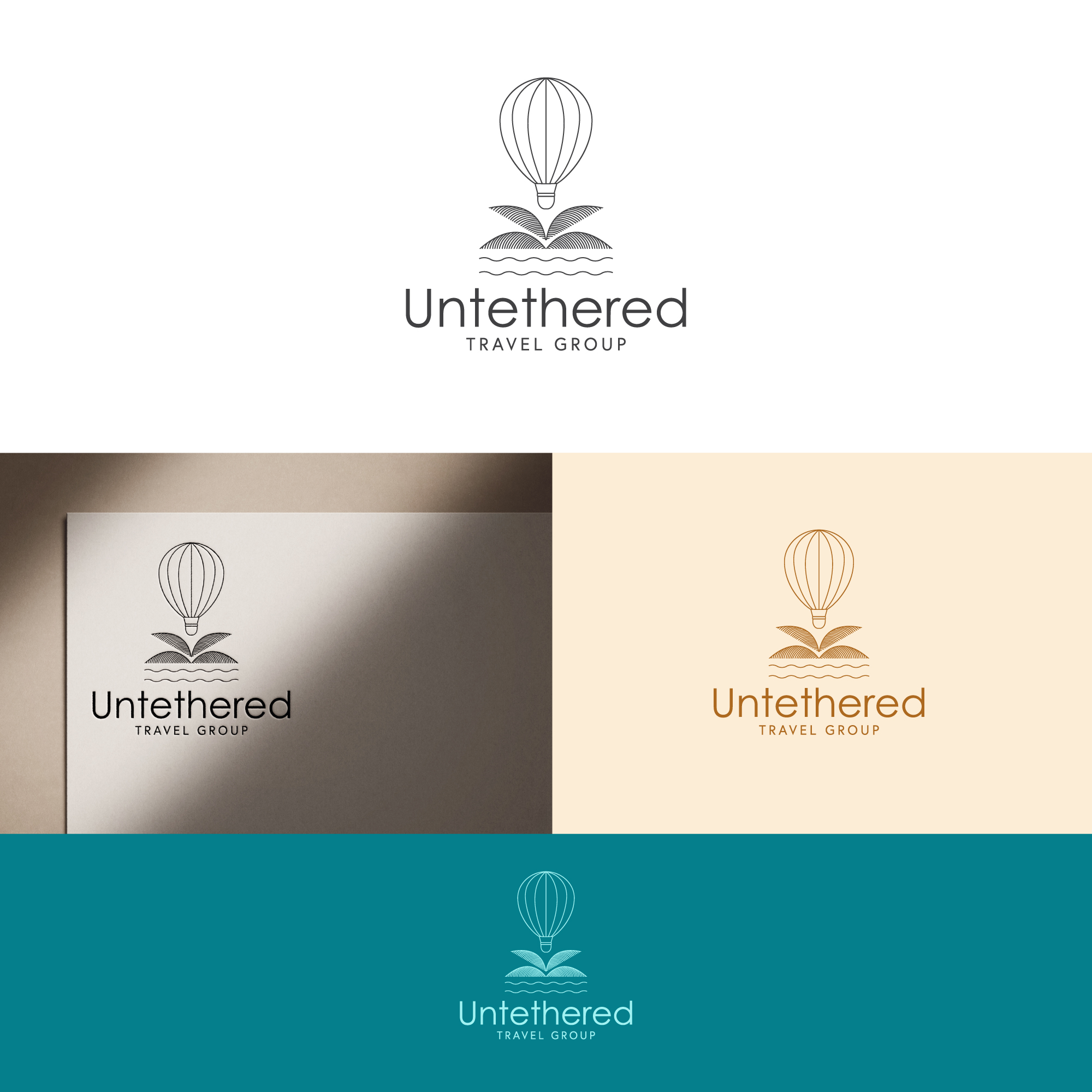 Modern, Personable, Travel Logo Design for Untethered Travel Group by ...