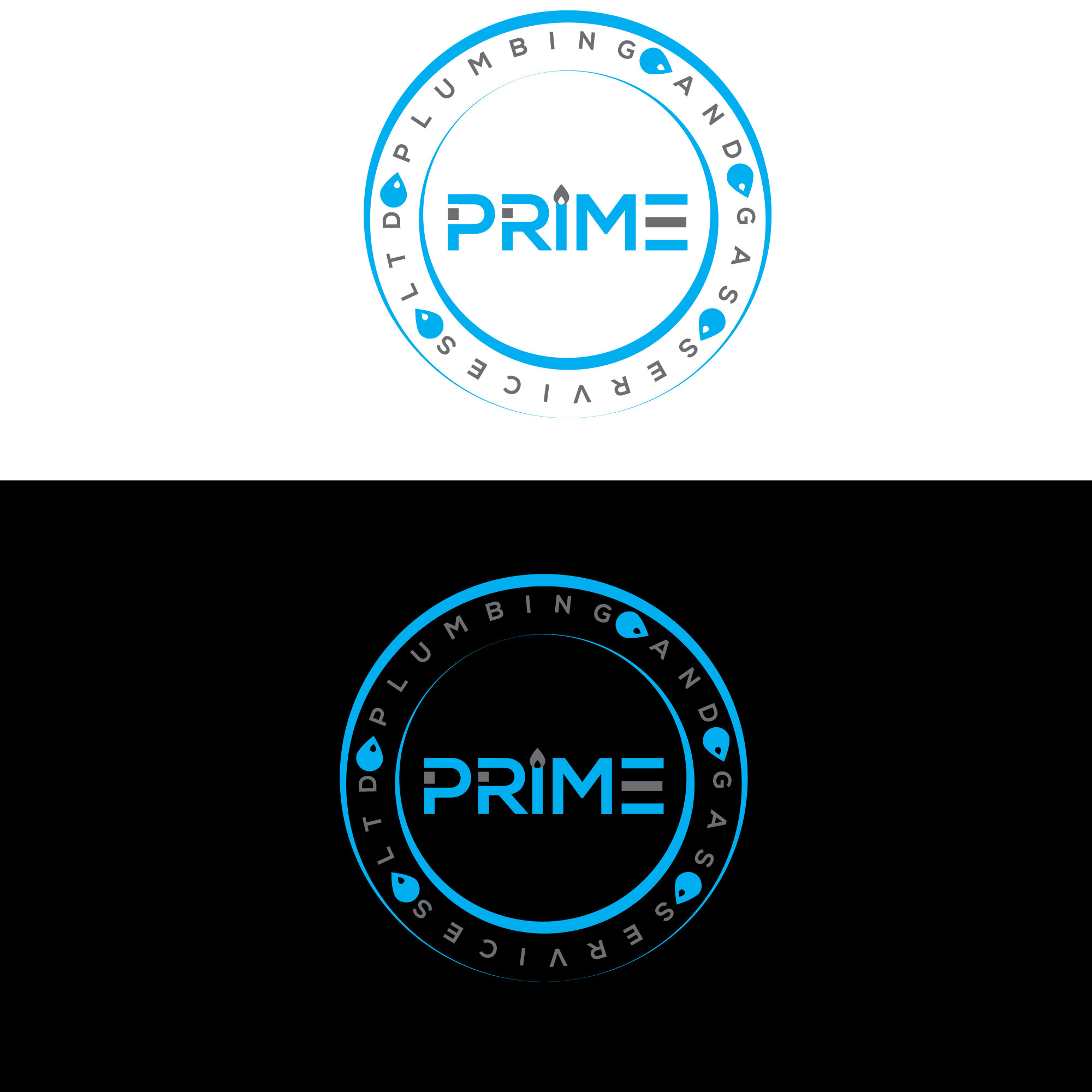 Logo Design for Prime Plumbing and Gas Services Ltd by devedjns ...