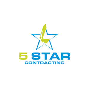 Company Logo Design - Construction / Demolition | 61 Logo Designs for 5 Star Contracting or 5 ...