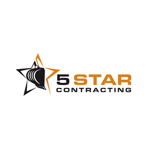 Company Logo Design - Construction / Demolition | 61 Logo Designs for 5 Star Contracting or 5 ...