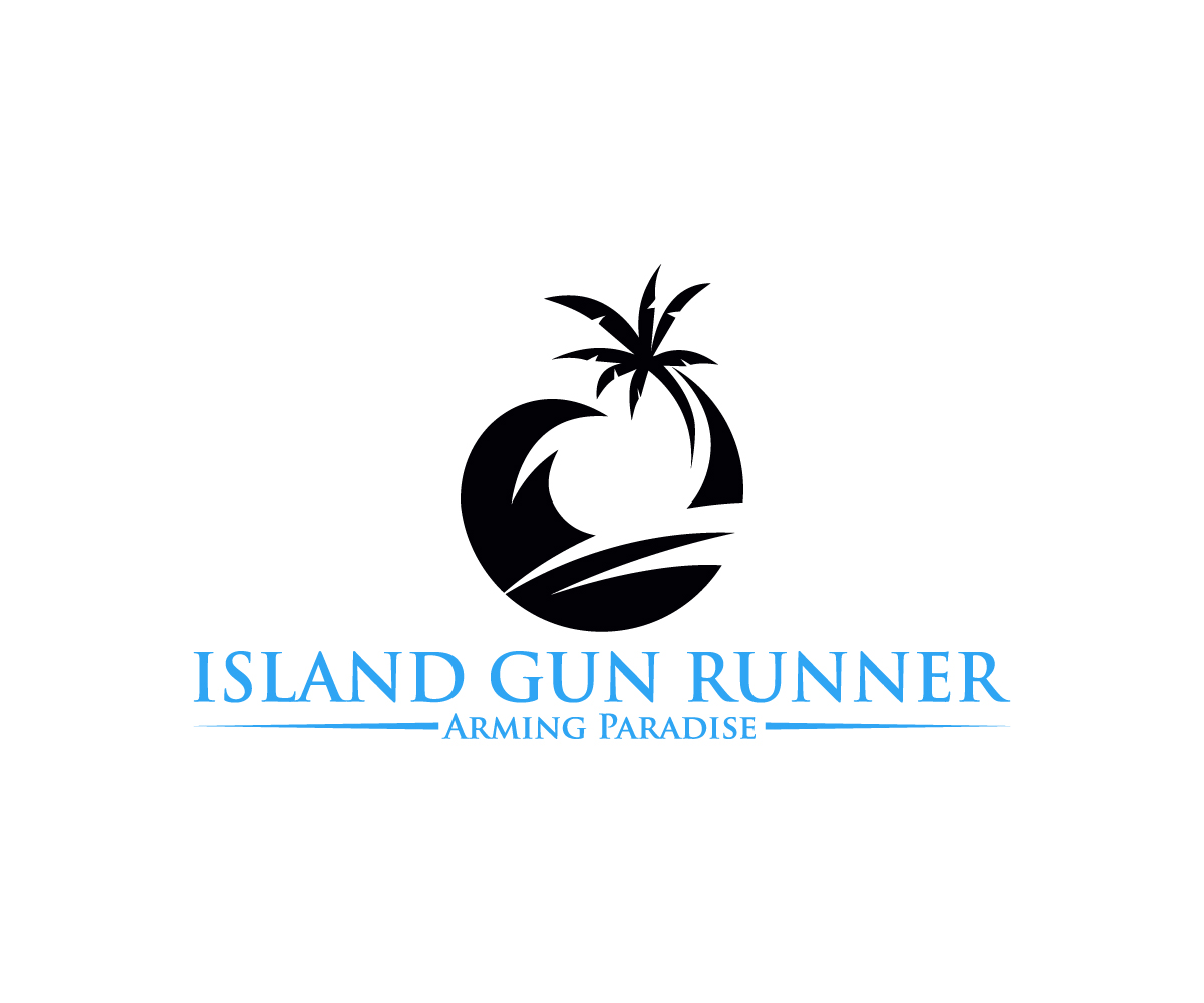 Modern, Colorful, Firearms Logo Design for ISLAND GUN RUNNER by ...