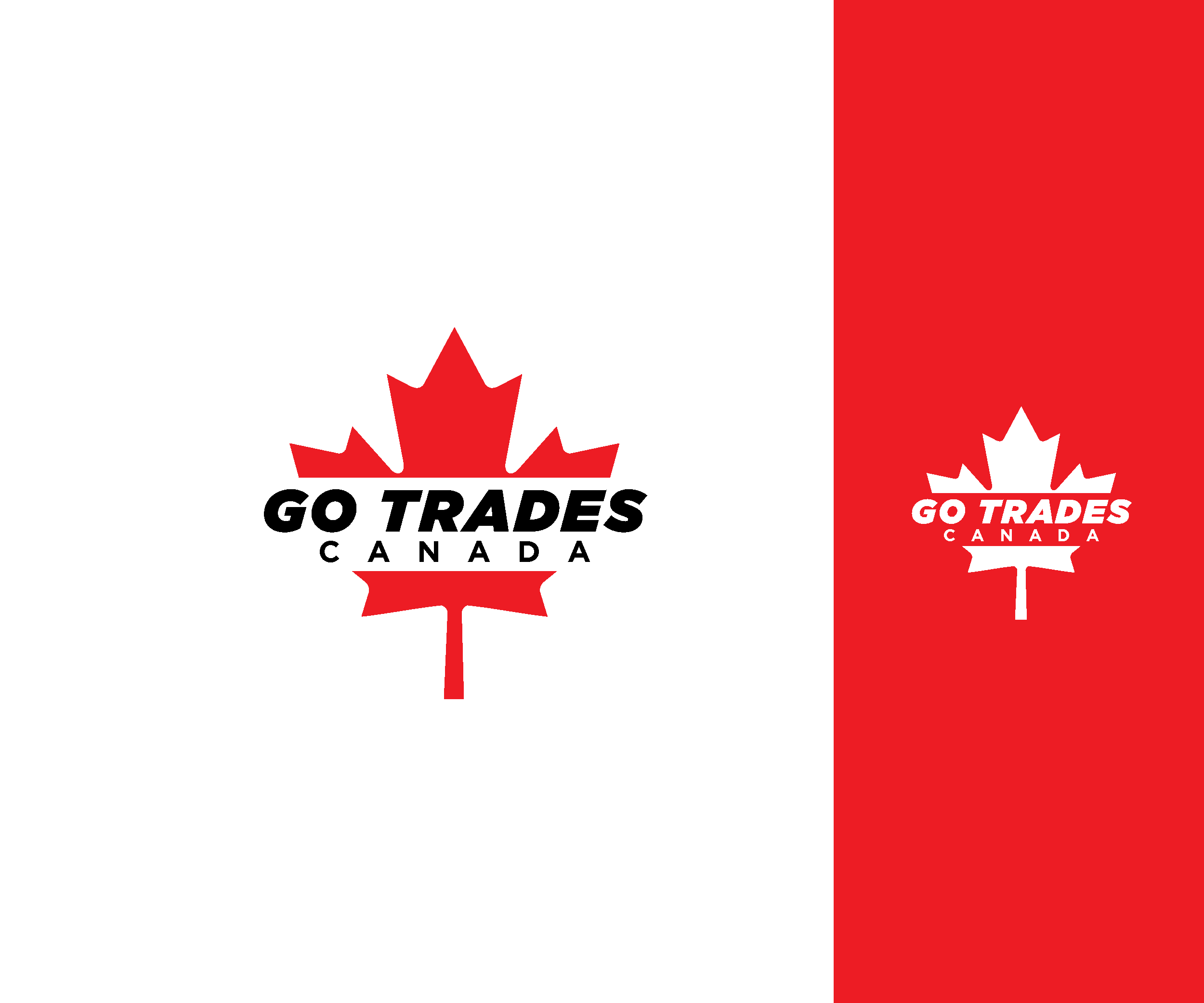 Bold, Masculine, construction Logo Design for Go Trades Canada by ...