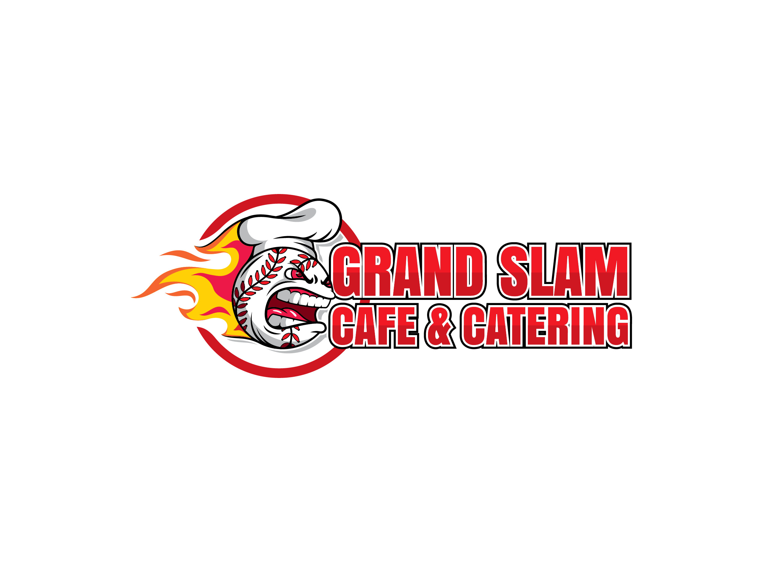Bold, Modern, Deli/Cafe Logo Design for Grand Slam Cafe & Catering by ...