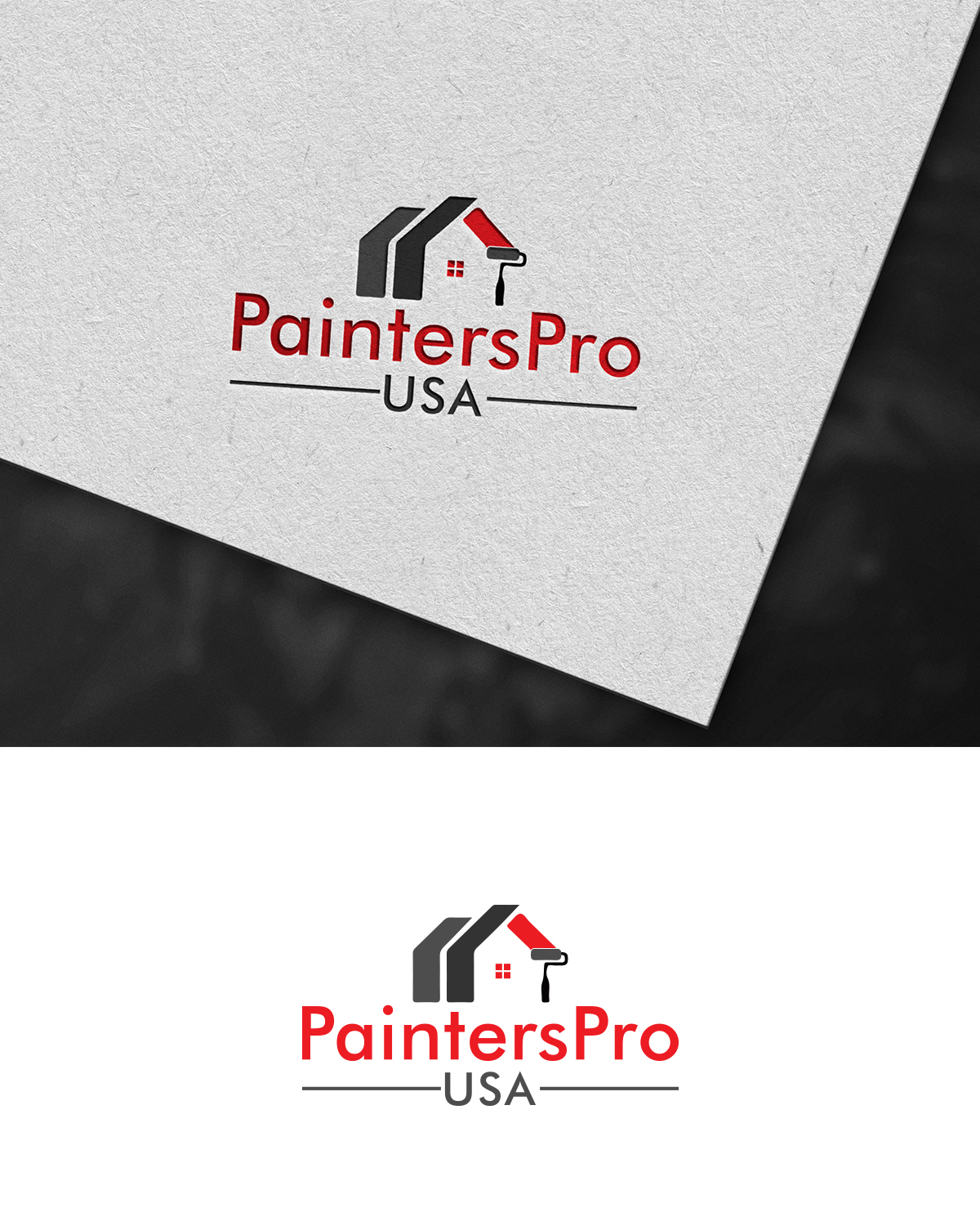 Bold, Masculine, Commercial and Industrial Painting Logo Design for ...