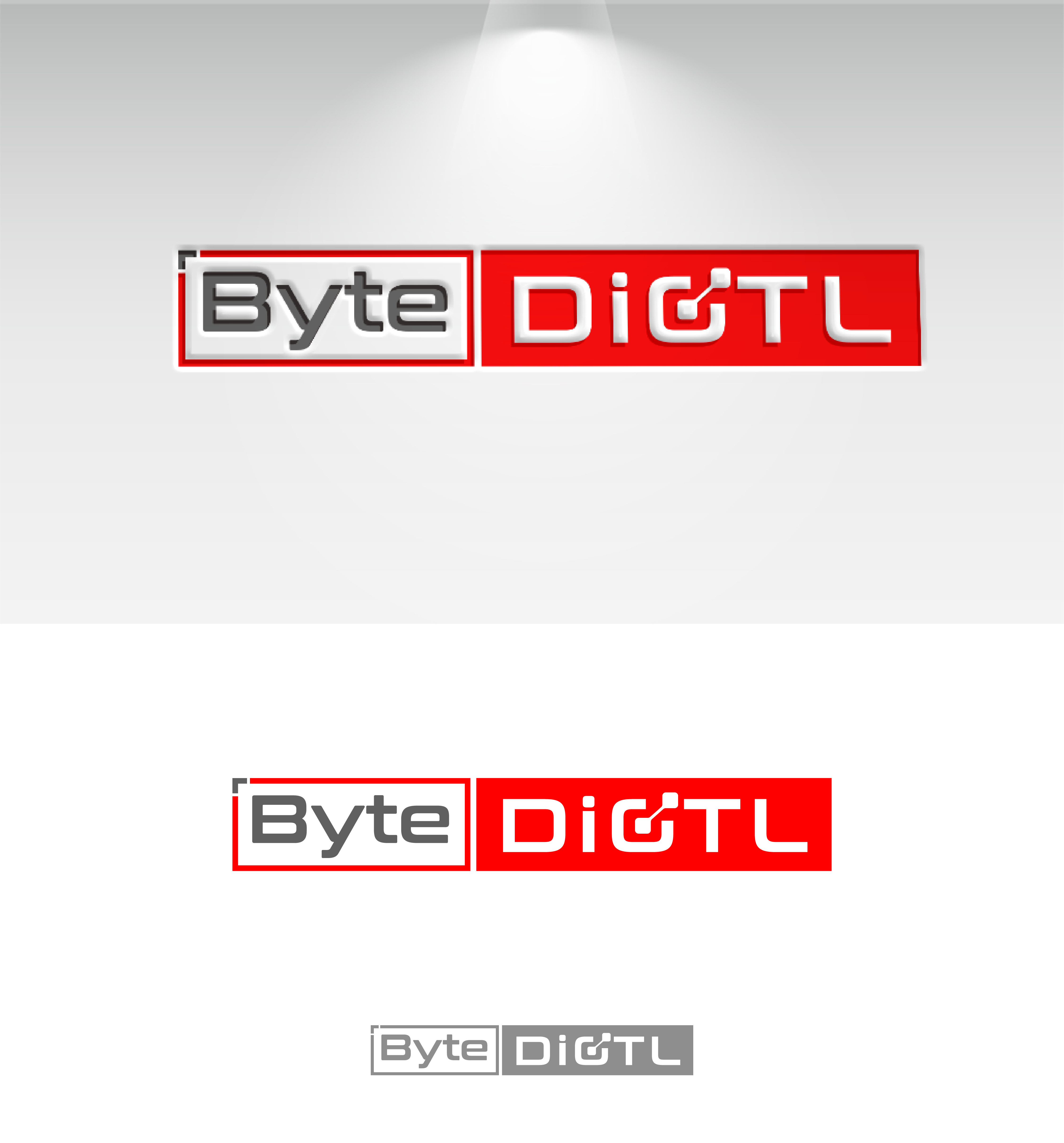Bold, Serious Logo Design for Byte DiGTL by Creative Design@ | Design #30077174