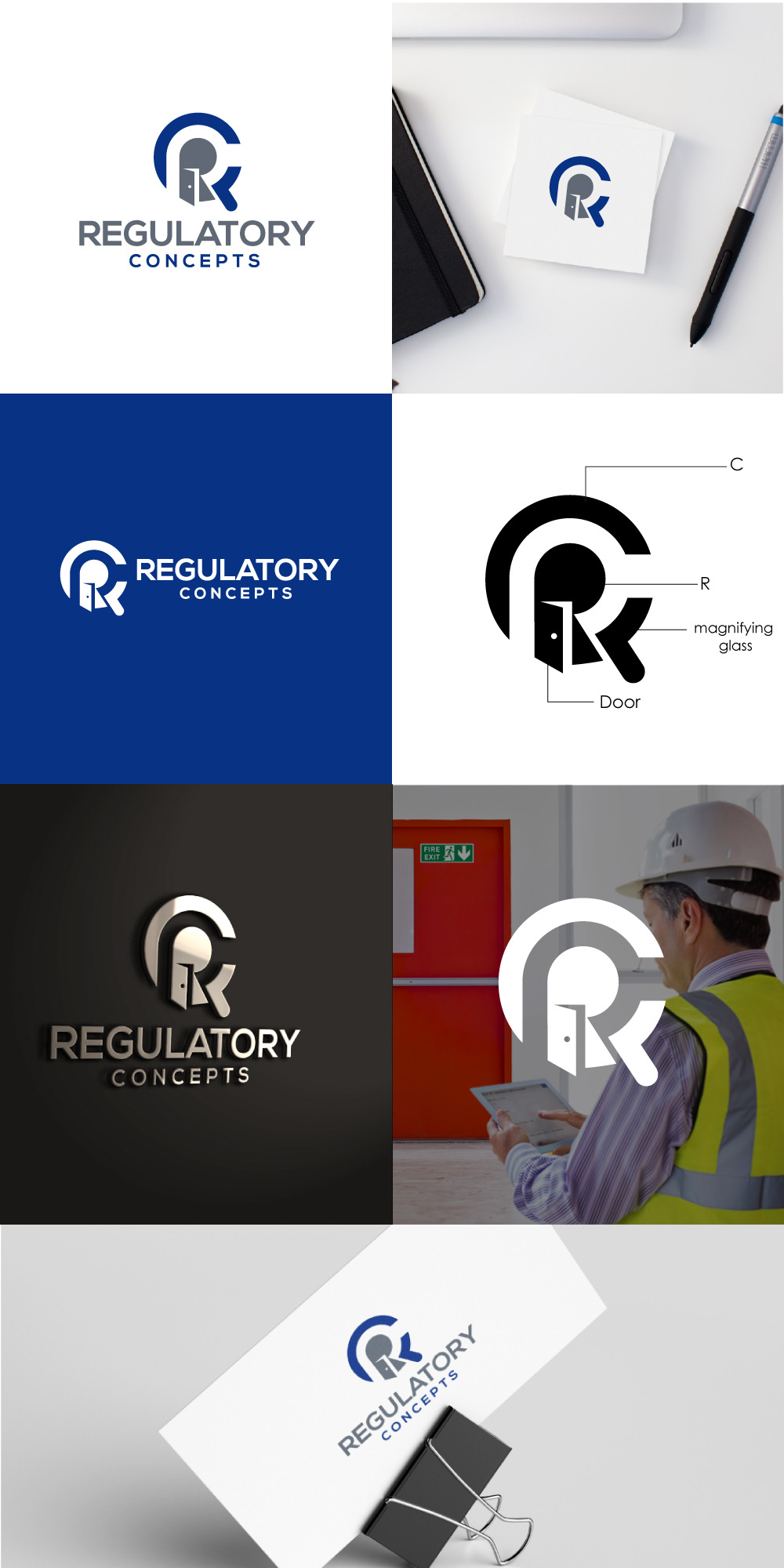Regulatory Concepts Fire Door Inspection innovation | 31 Logo Designs ...