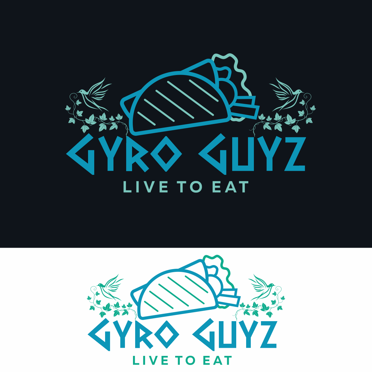 Serious, Modern, Mobile Food Concessions Logo Design for Gyro Guyz ...