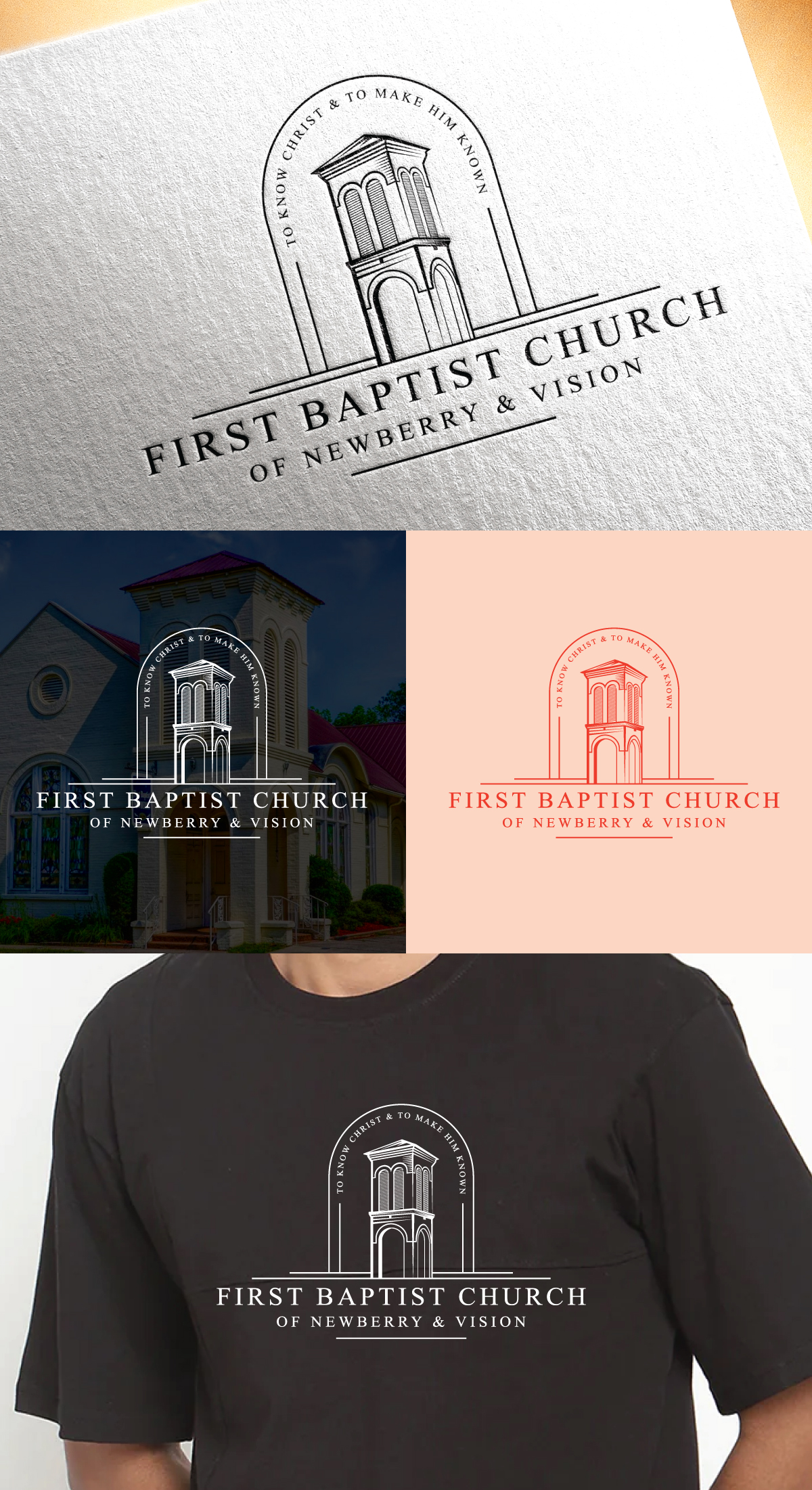 Logo Design for Name: First Baptist Church of Newberry & Vision: To ...