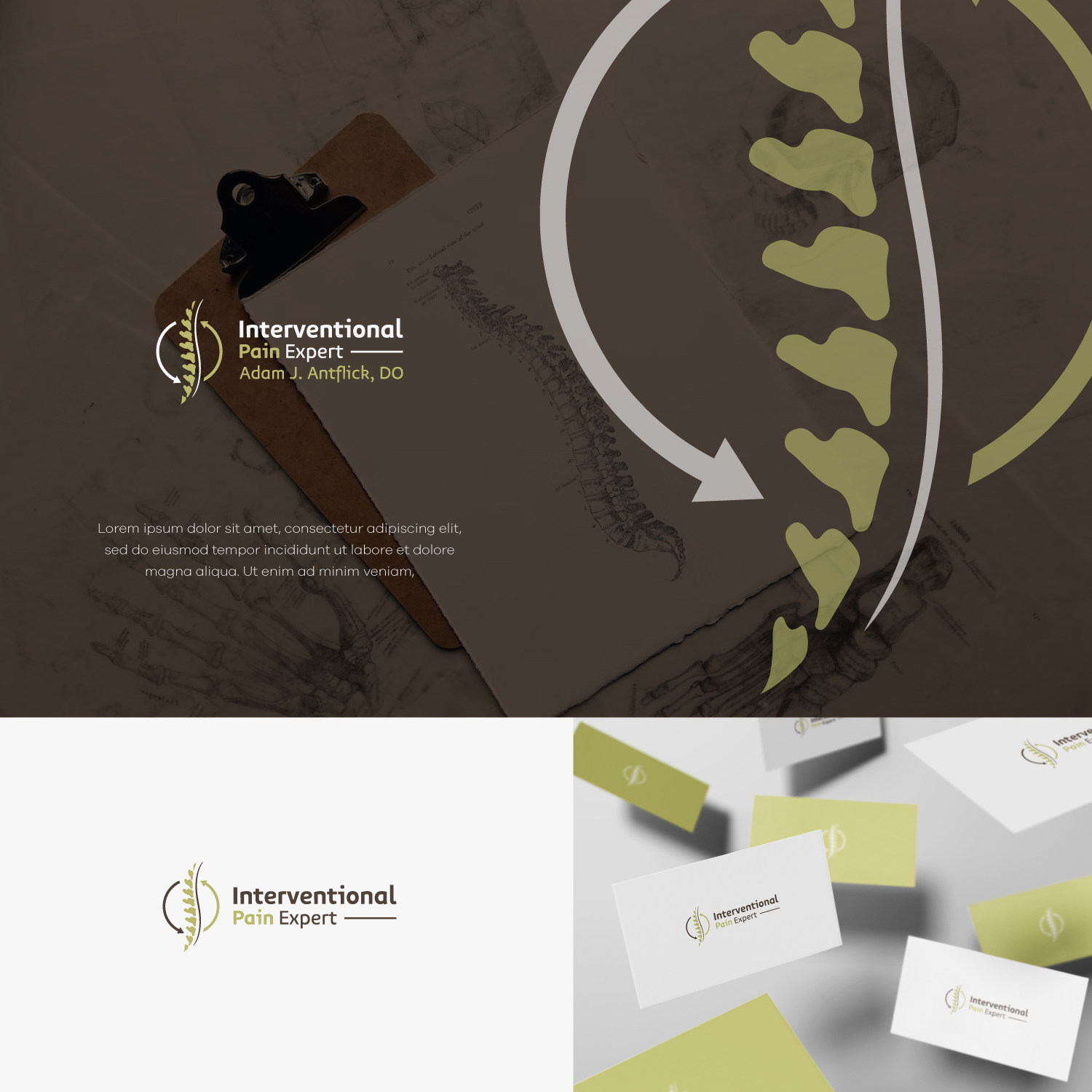 Elegant, Playful, Healthcare Logo Design for Interventional Pain Expert ...