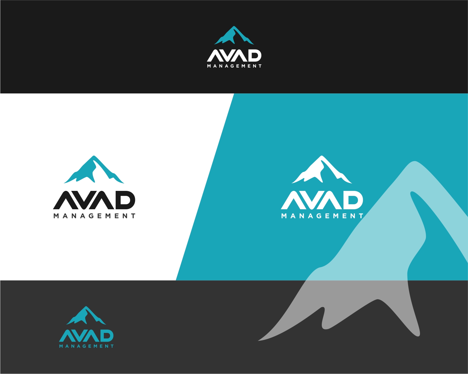 Modern, Bold Logo Design for AVAD Management (management as small text) by Rusmin Gustamin ...