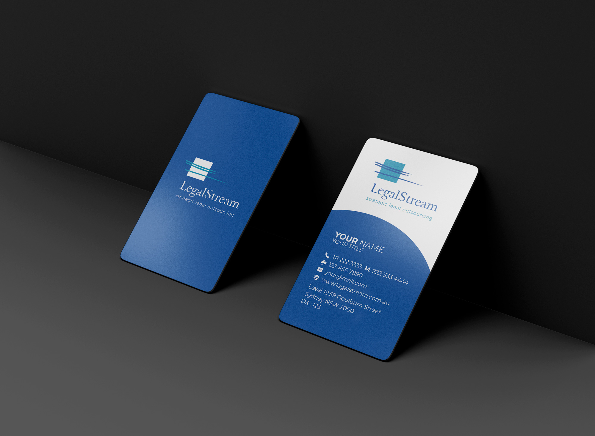 Modern, Professional, Law Firm / Banking and Finance Business Card ...