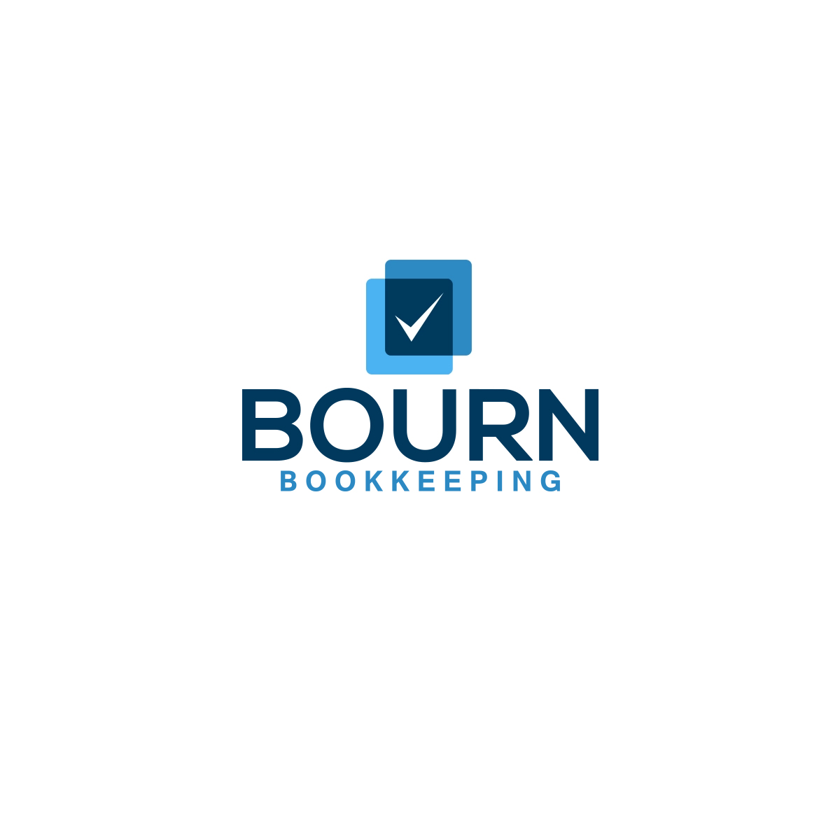 Modern, Bold Logo Design for Bourn Bookkeeping by alikahoon9 | Design ...