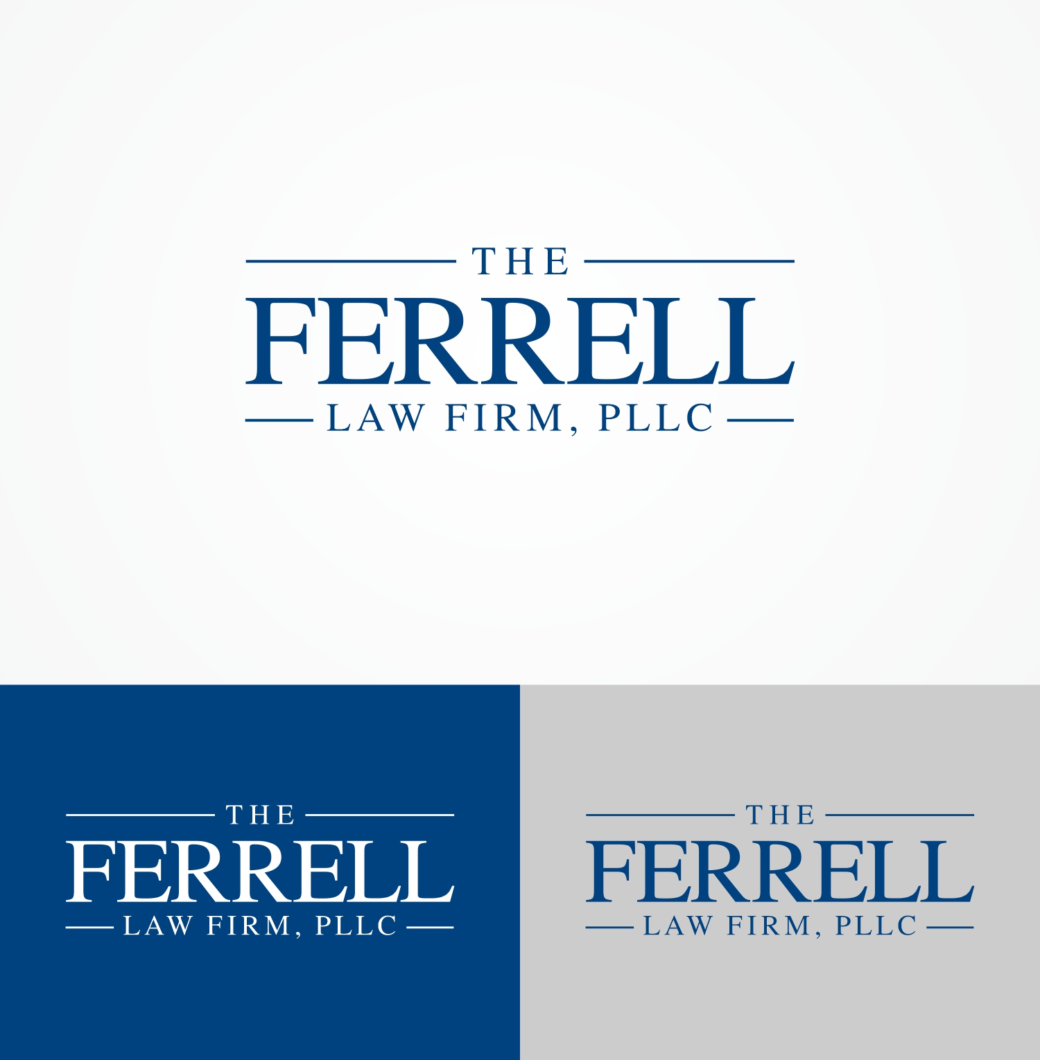 Serious, Modern, legal/law Logo Design for The Ferrell Law Firm, PLLC by B8 | Design #30077146