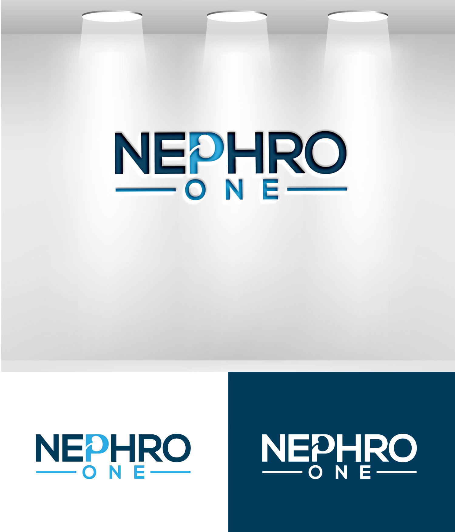 Elegant, Playful Logo Design for NEPHRO ONE by Mi Design1 | Design ...