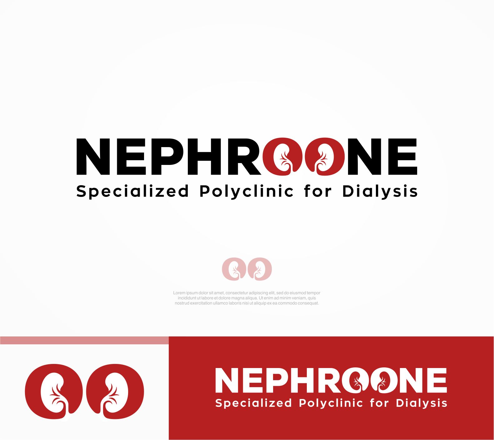 Elegant, Playful Logo Design for NEPHRO ONE by LUTNG. | Design #30117505