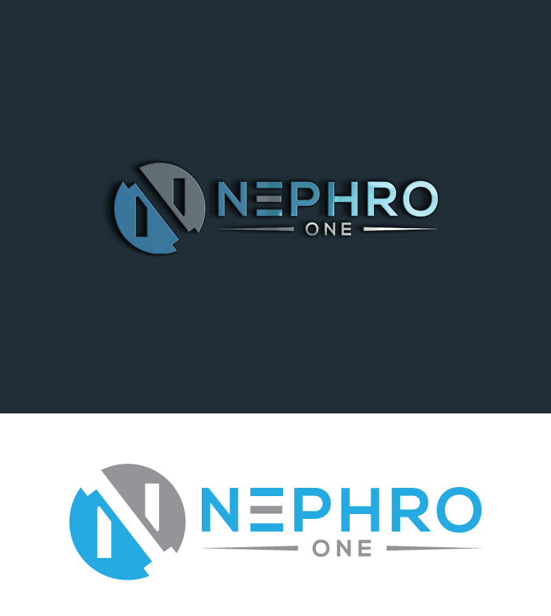 Elegant, Playful Logo Design for NEPHRO ONE by okimok | Design #30077555