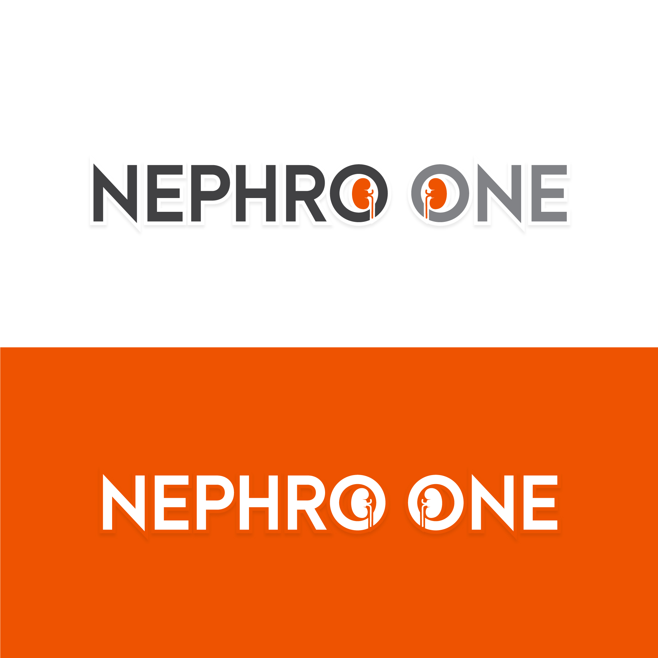 Elegant, Playful Logo Design for NEPHRO ONE by EnriqueF | Design #30075931