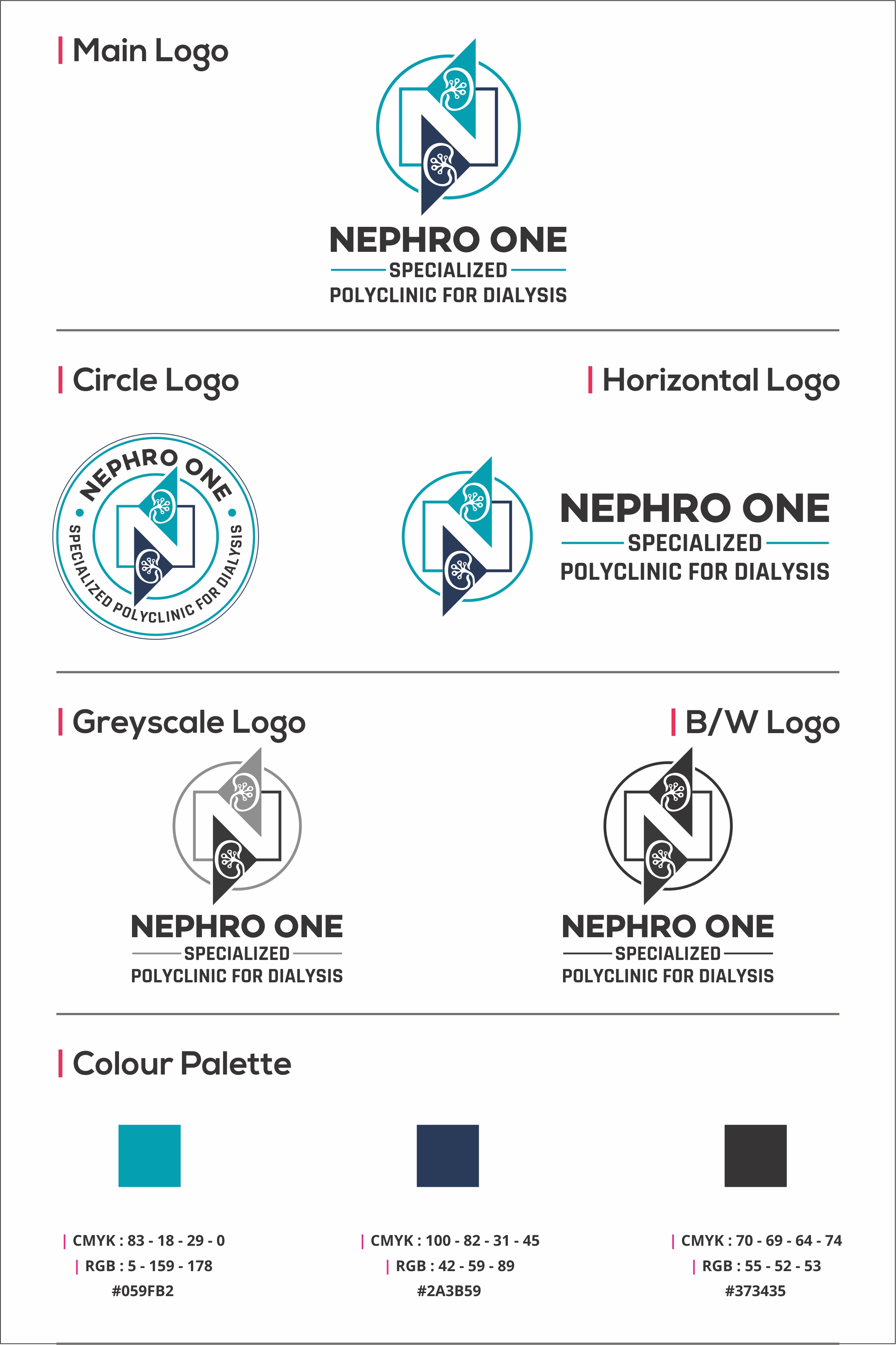 Elegant, Playful Logo Design for NEPHRO ONE by Robert Macwan | Design ...