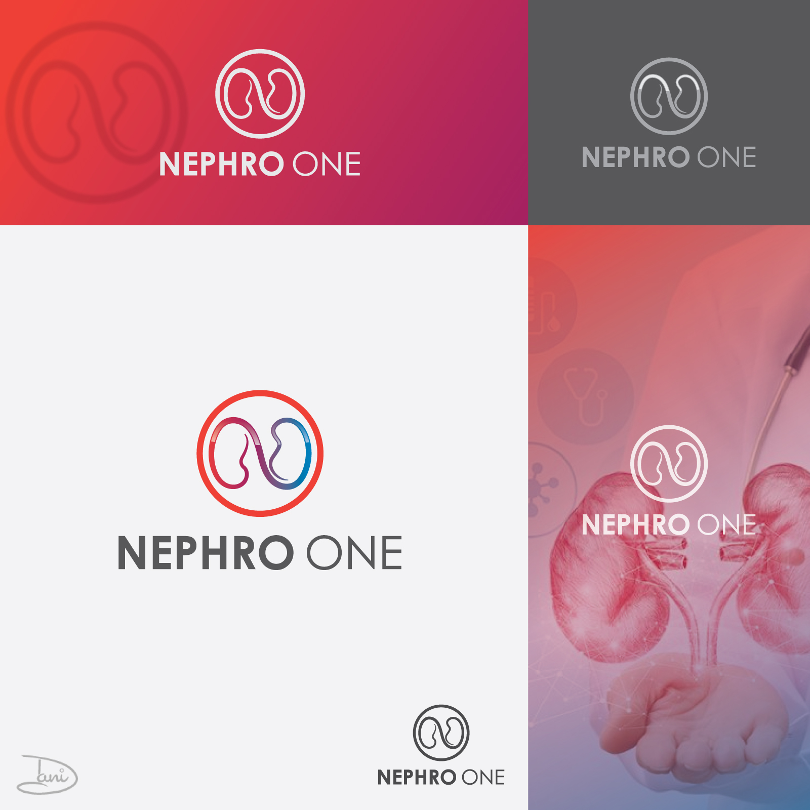 Elegant, Playful Logo Design for NEPHRO ONE by Dani_dani | Design #30092499