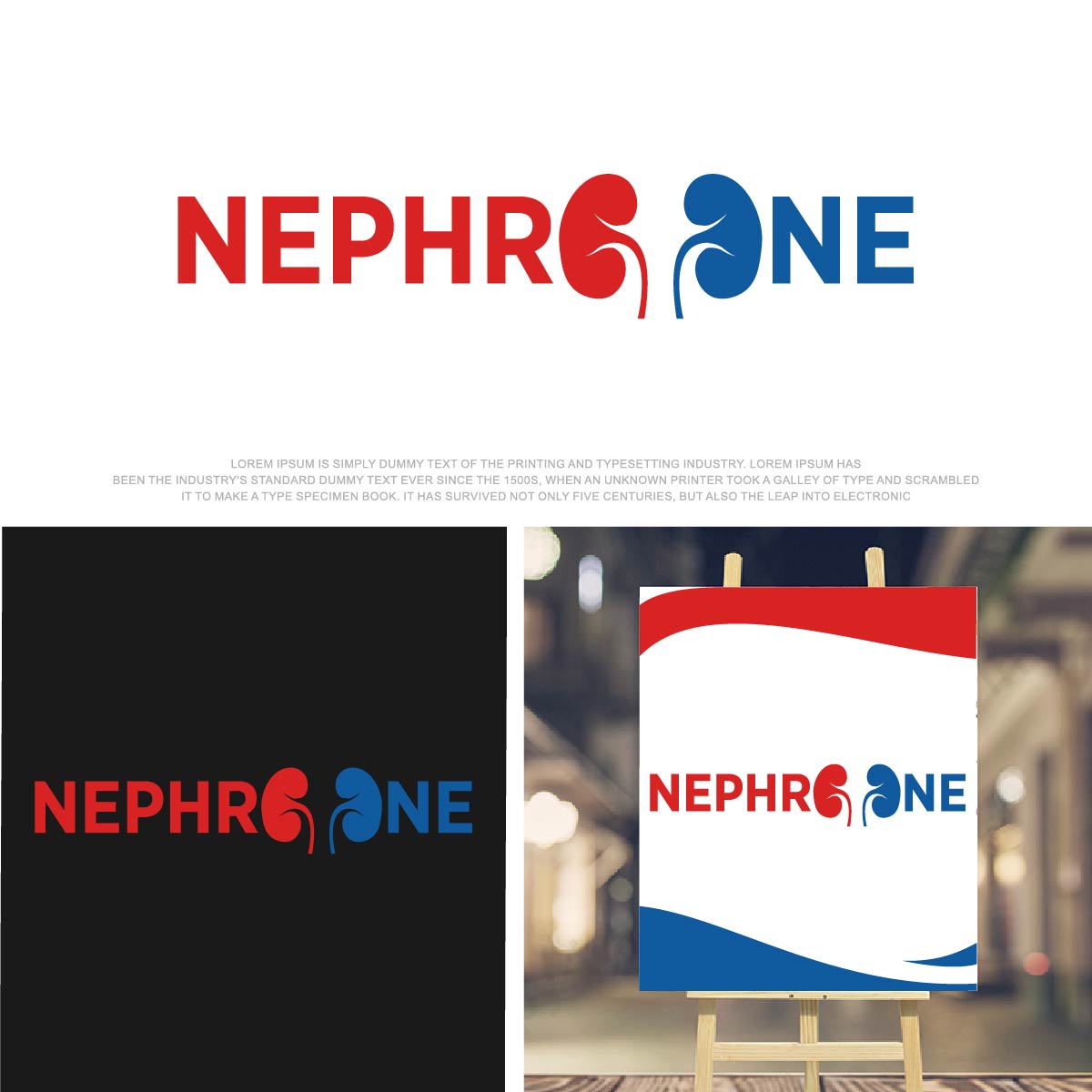 Elegant, Playful Logo Design for NEPHRO ONE by fly design | Design ...