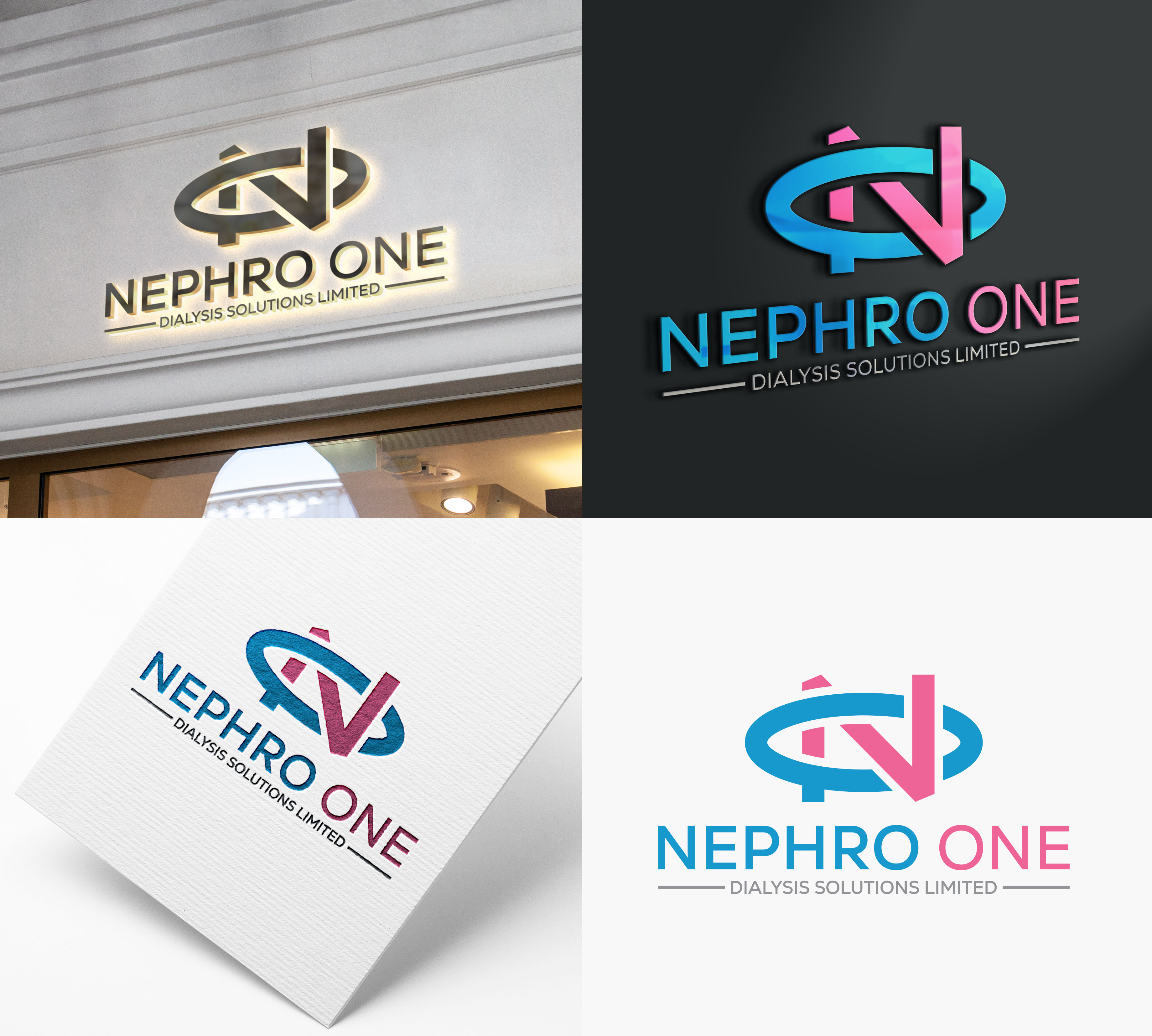 Elegant, Playful Logo Design for NEPHRO ONE by Shanzida Akter | Design ...