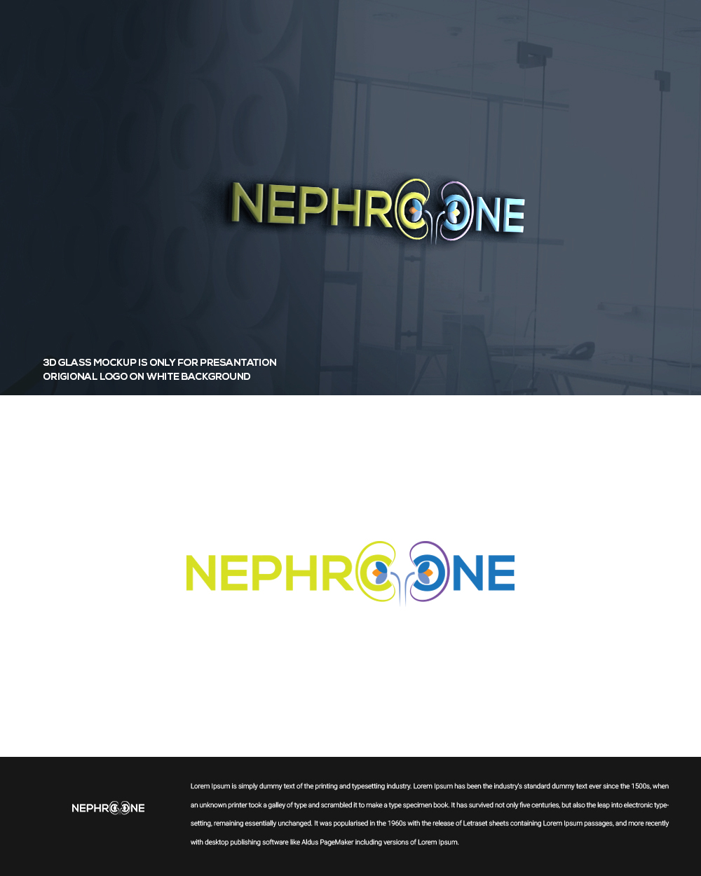 Elegant, Playful Logo Design for NEPHRO ONE by InkForge Studio | Design ...