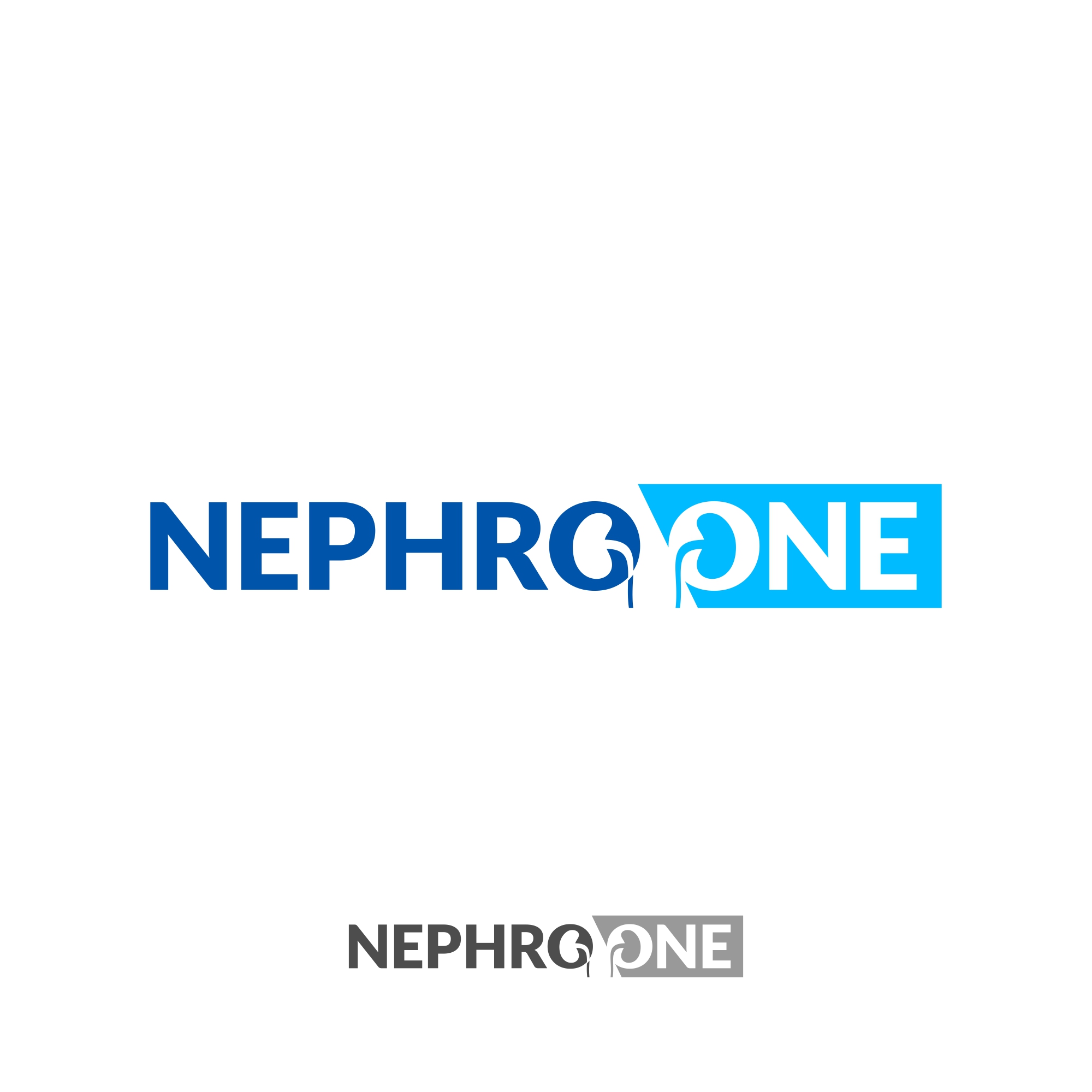 Elegant, Playful Logo Design for NEPHRO ONE by Firsada | Design #30081664
