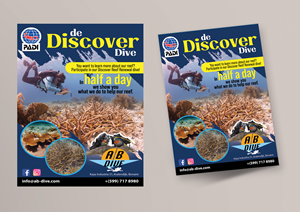 Reef Renewal flyer AB Dive Bonaire | 65 Flyer Designs for AB Dive