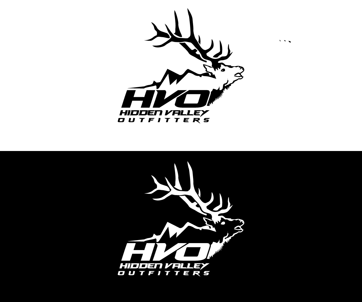 Masculine, Serious, Hunting Logo Design for Hidden Valley Outfitters by ...
