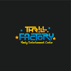 Thrill Factory logo for indoor theme park | 50 Logo Designs for Thrill ...