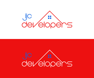 Logo Design for IJC in Blue Developers Underneath in Red by podo ...