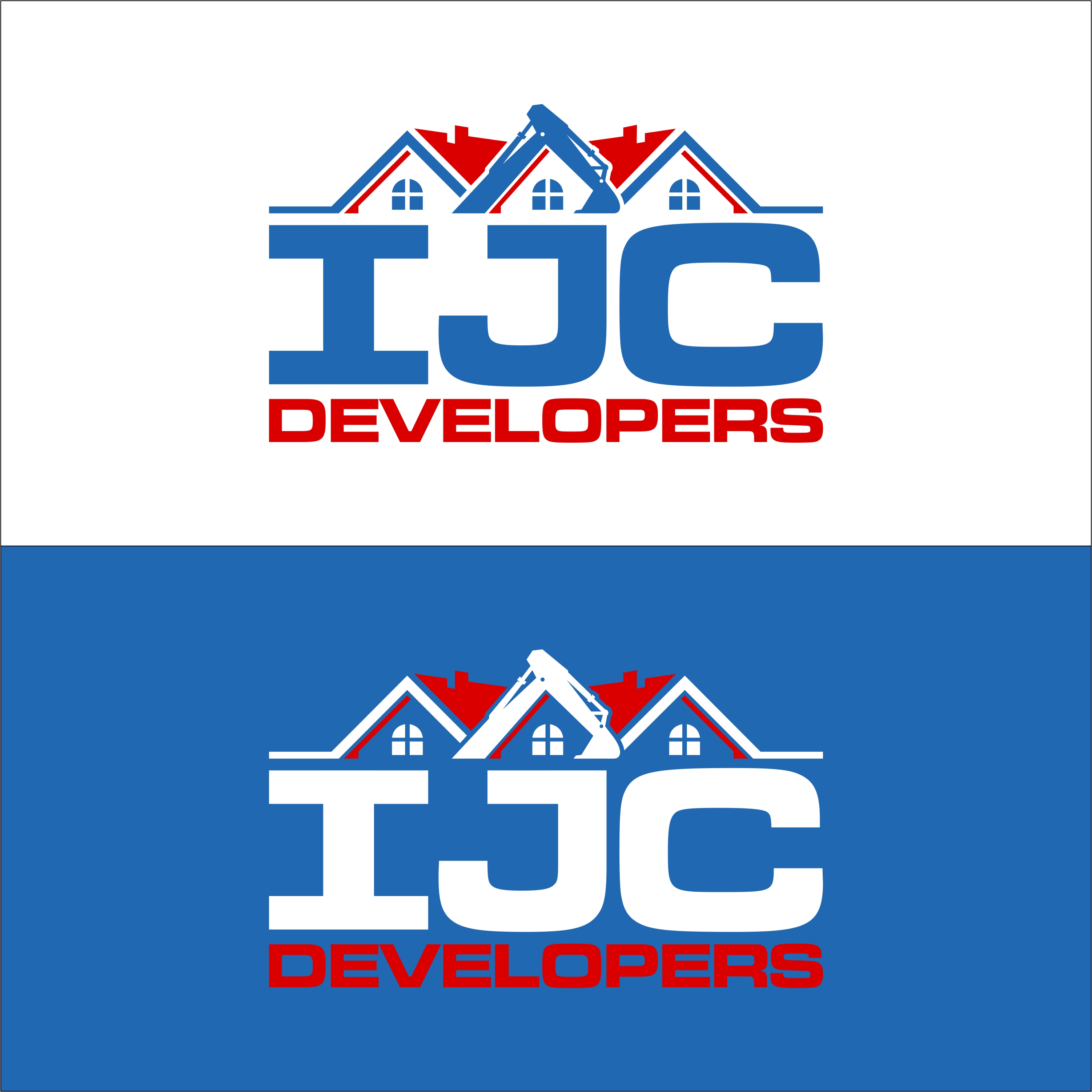 Developer Home Builder | 40 Logo Designs for IJC in Blue Developers ...