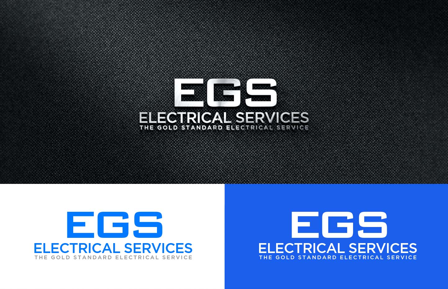 Logo Design for "EGS" to be in bigger bolder letters to really catch ...