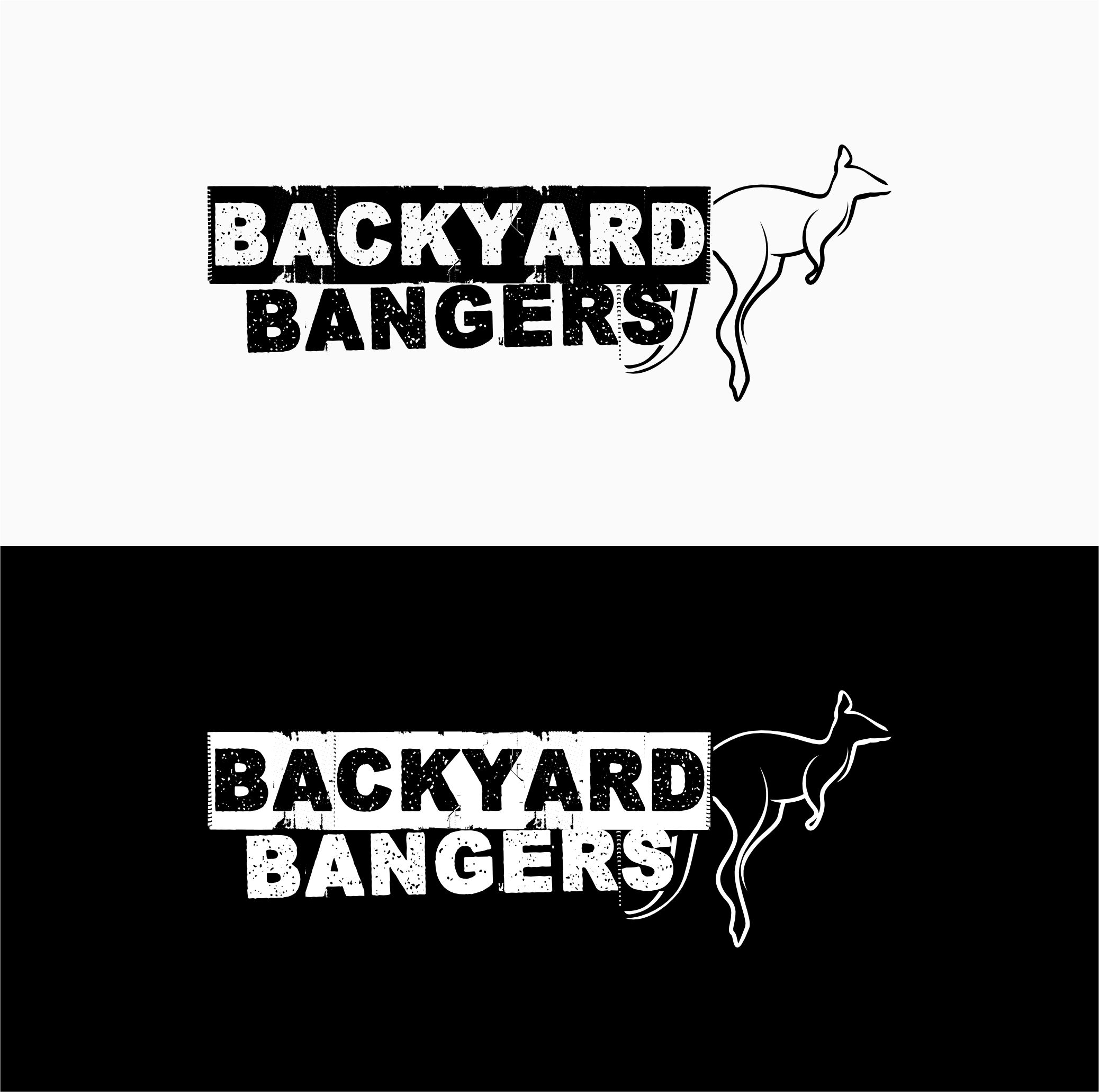 Elegant, Playful, Music Logo Design for Backyard Bangers by erikdesign ...